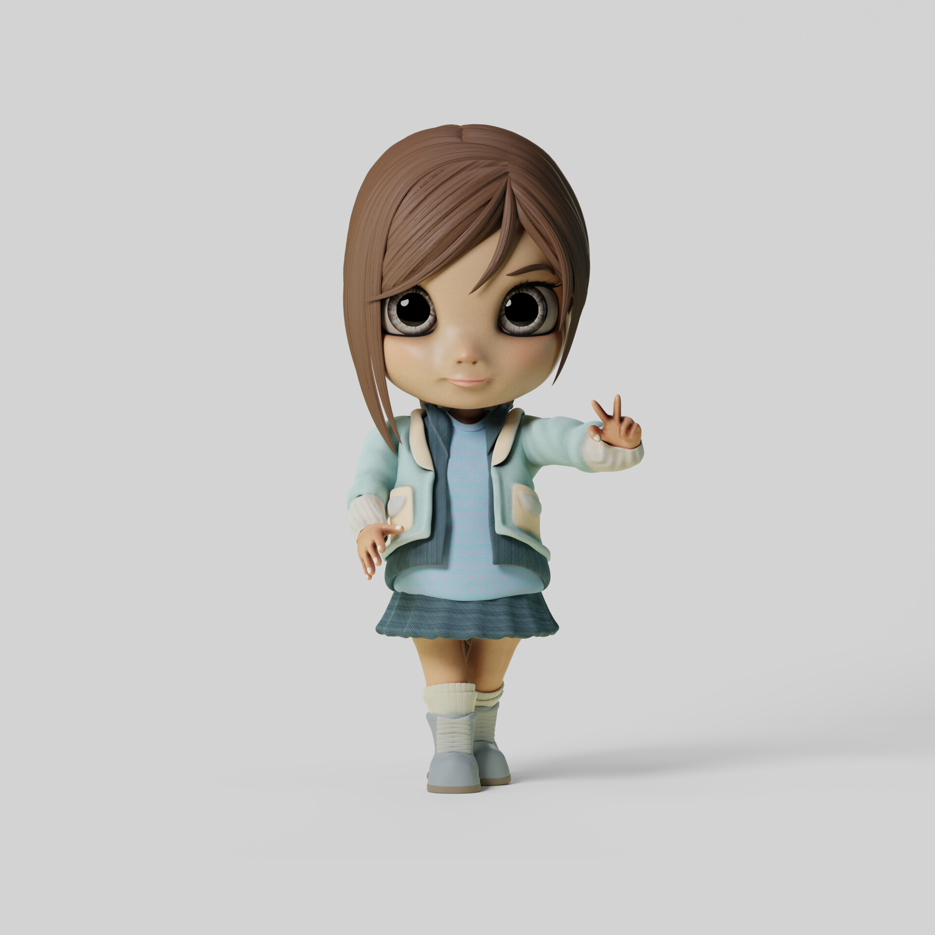 ArtStation - Chibi Girl