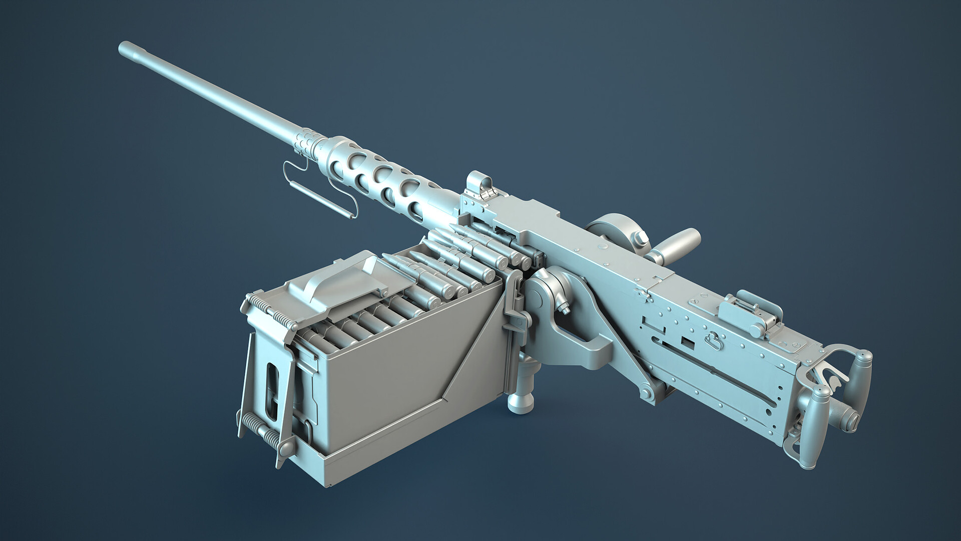 Serhii Ryzhkov - M2HB Browning Machine Gun