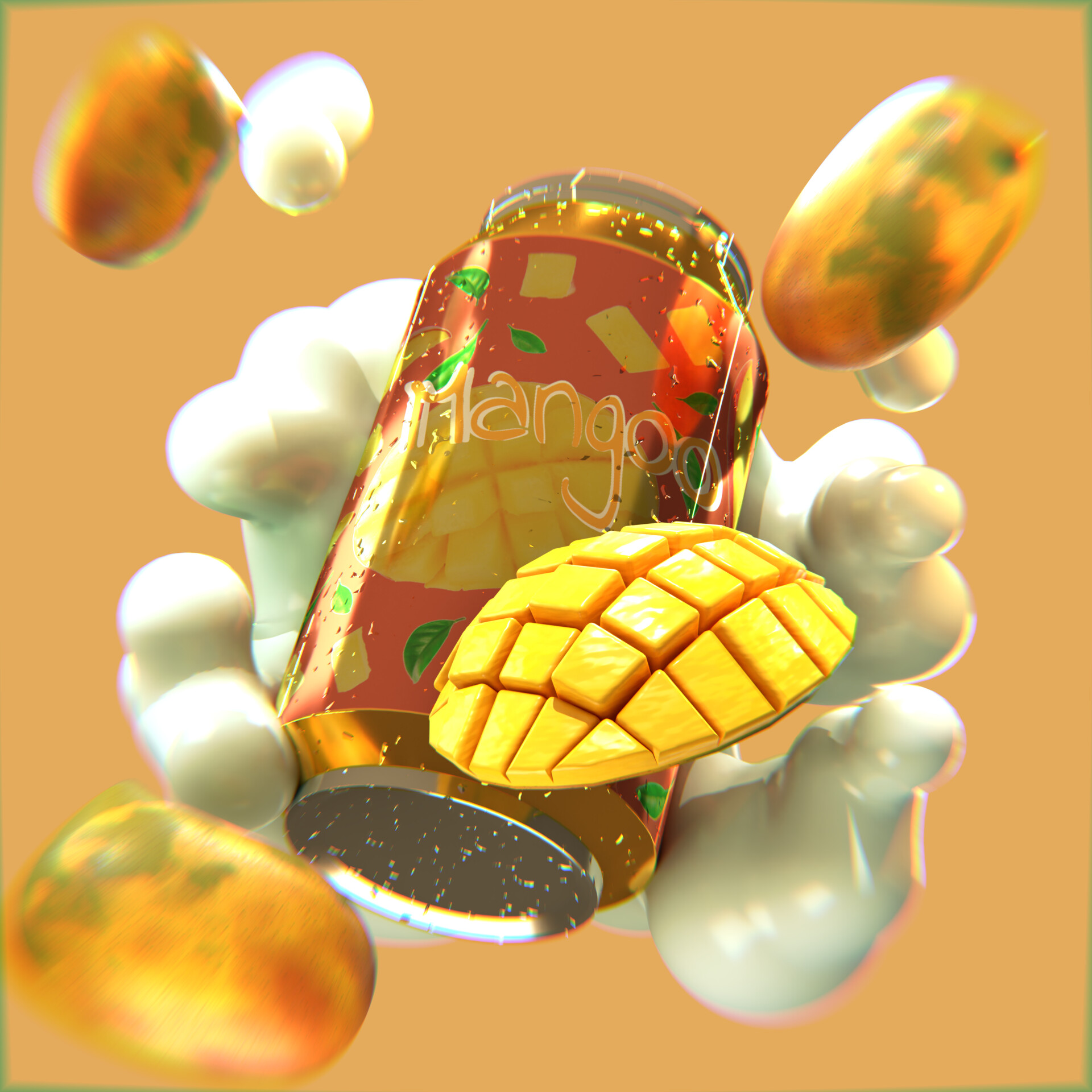ArtStation - Mangoo Juice Can