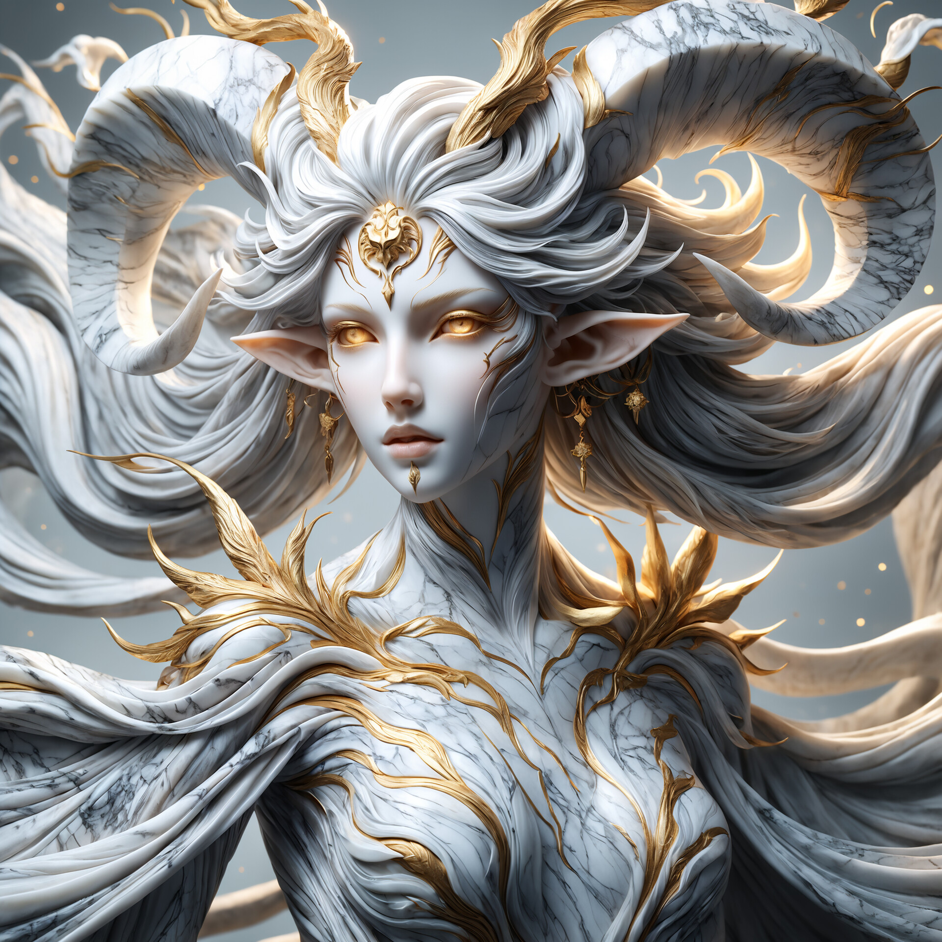 ArtStation - Fantasy Creature Elegance