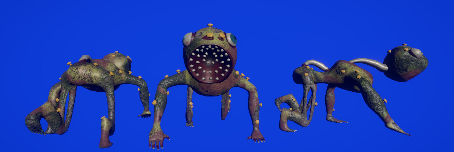 ArtStation - Wailing sewer monster