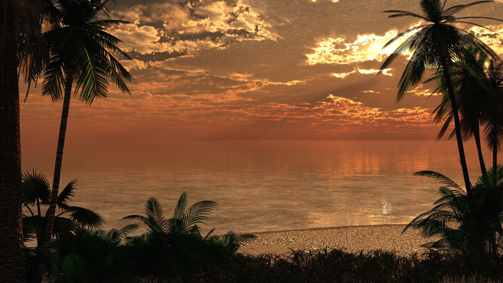 ArtStation - Tropical Skies