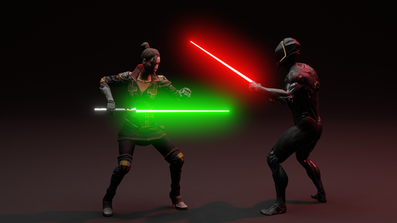 Mykael White - Lightsaber Animation