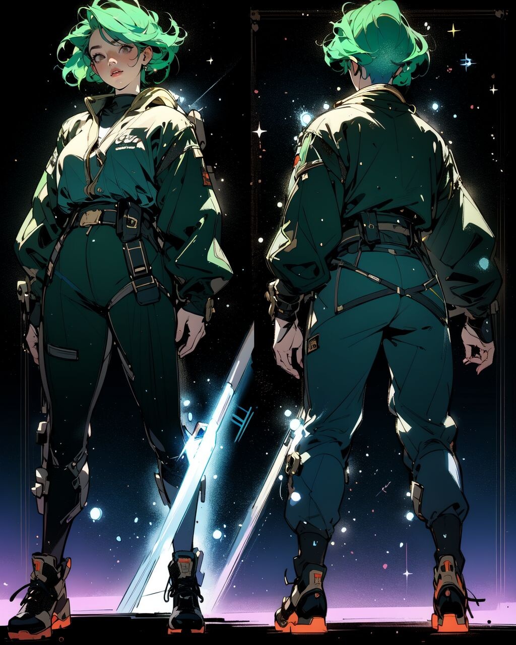 4K Anime Reference Art for Artists and Enthusiasts - 250 Futuristic ...