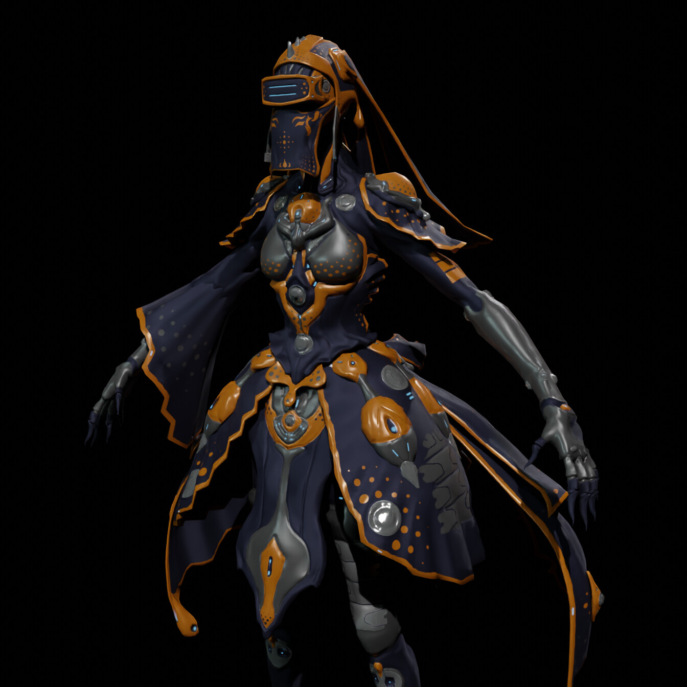 ArtStation - Tennogen: Yareli Logical Skin