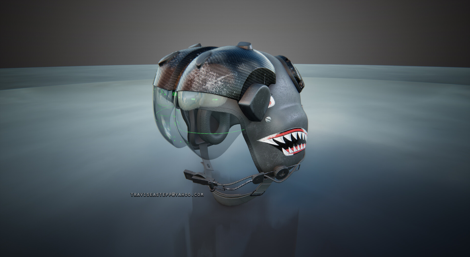 Travis Eastepp - Elbit X-Sight Helmet Variations