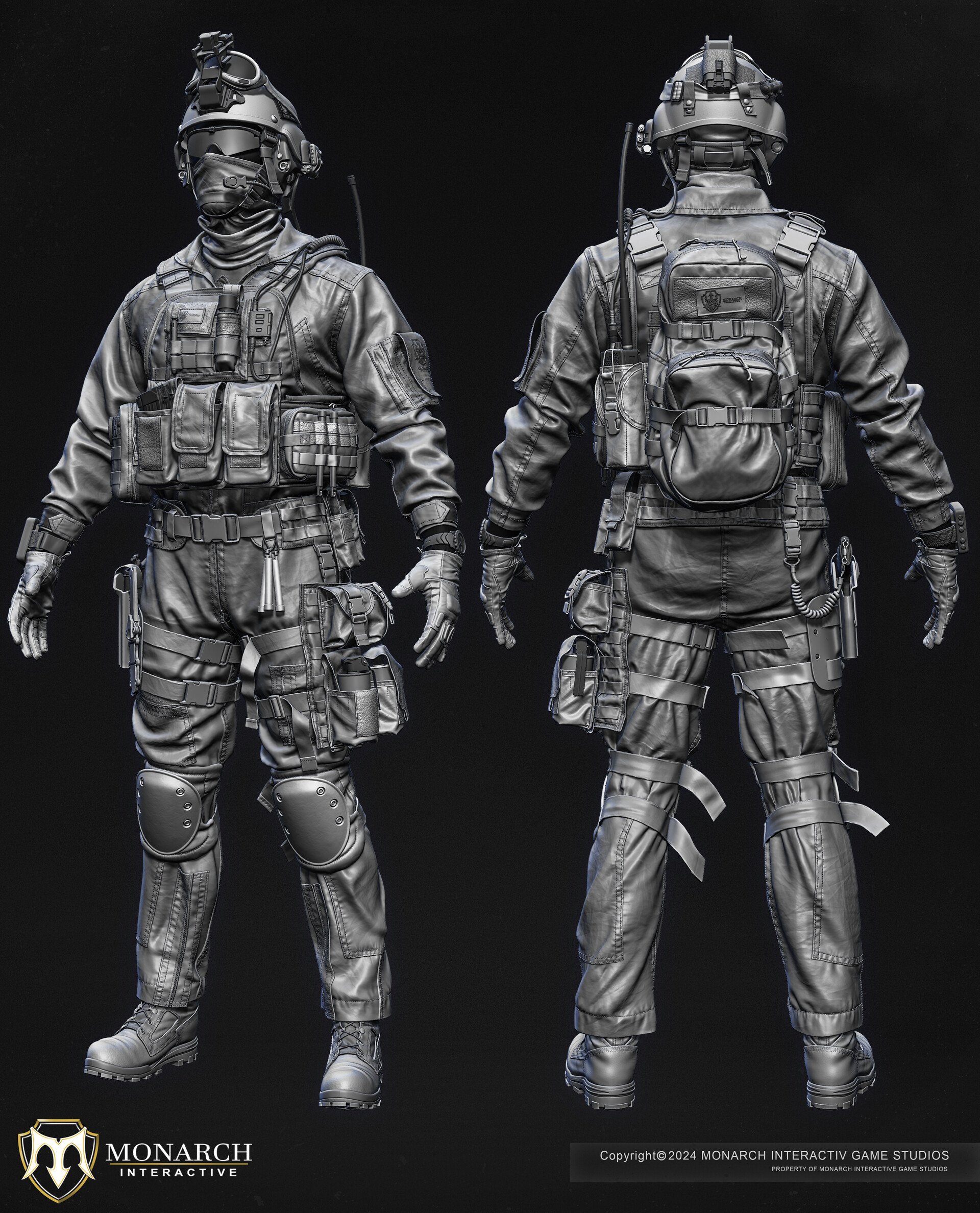 Monarch Interactive Game Studios - Military Soldier | Portfolio - 2024