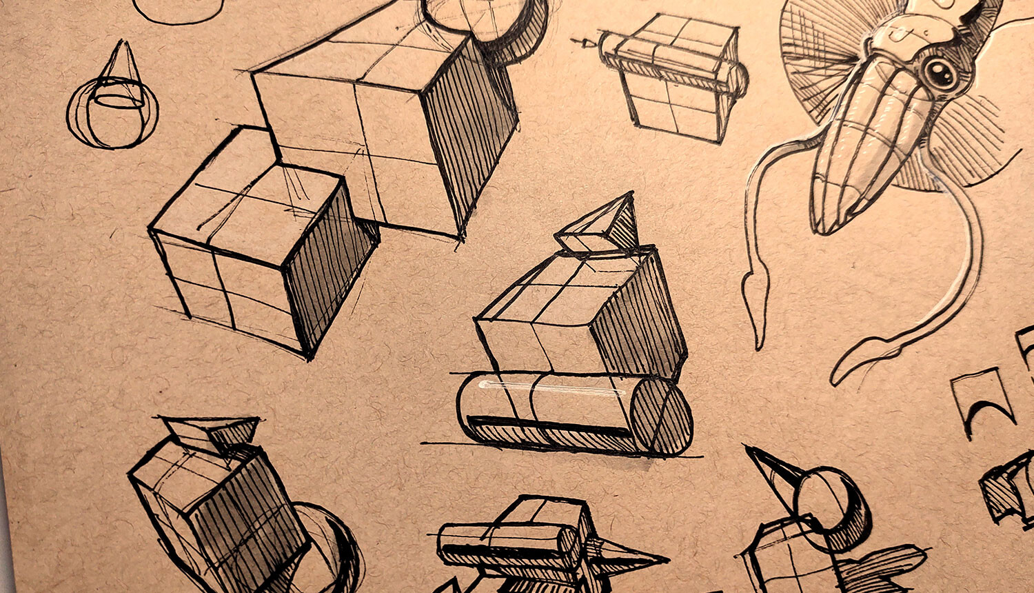 ArtStation - Dynamic Sketching: Ejercicios Básicos - Curso de Fundamentos