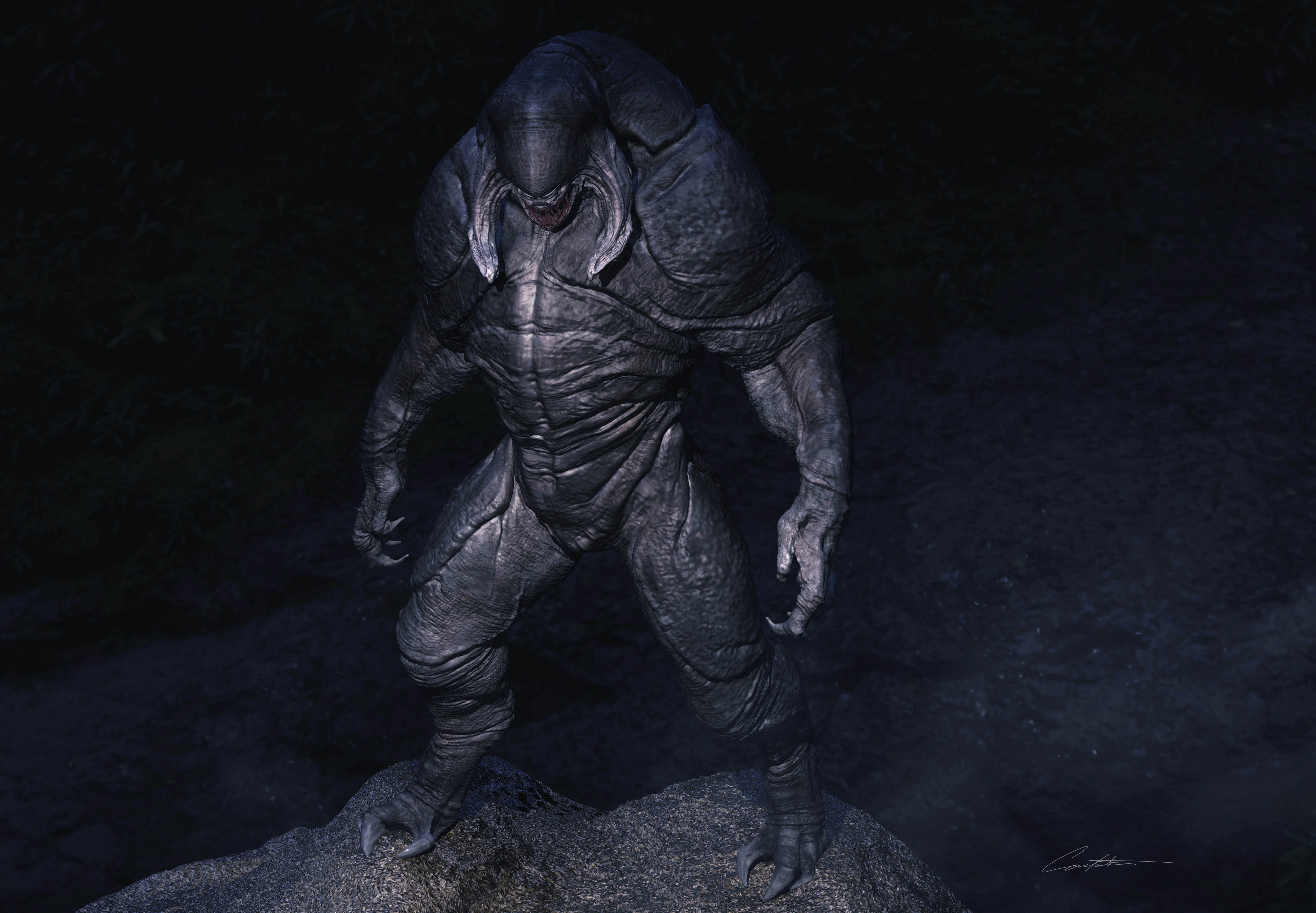 Constantine Sekeris - Monolith Centinal Creature Design (Project never ...