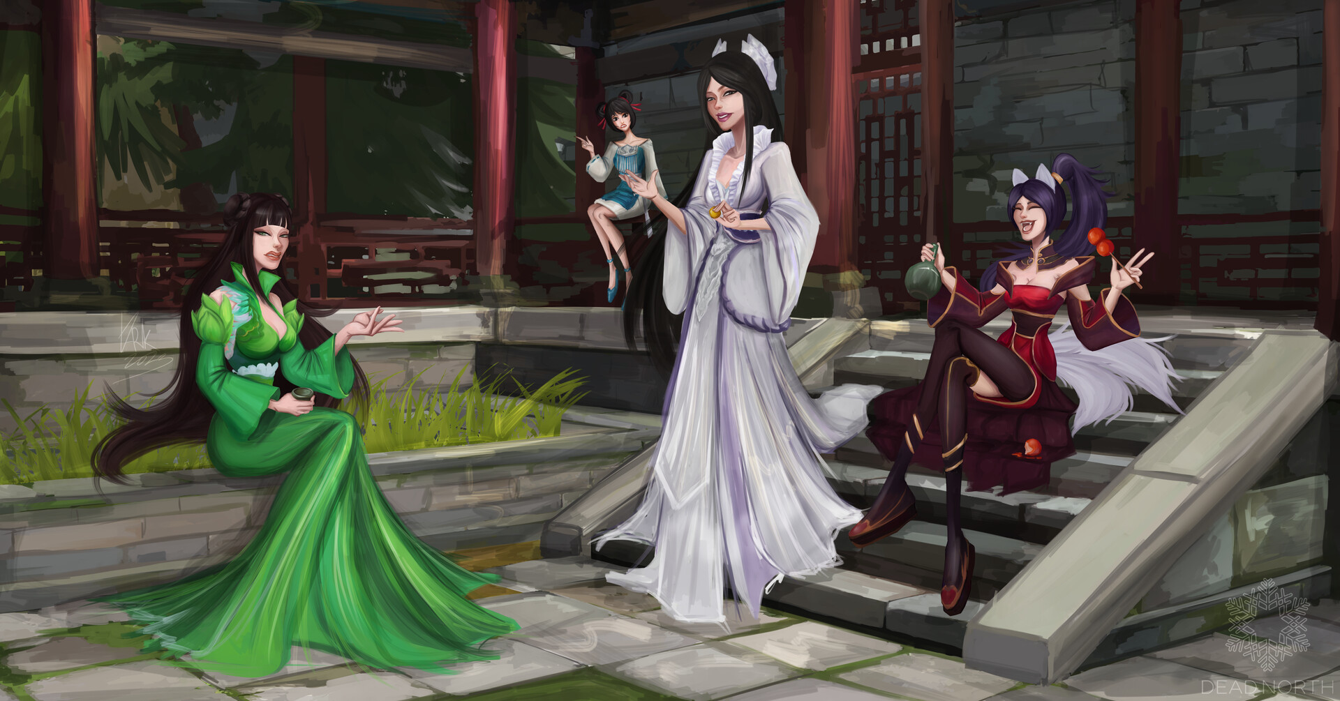 ArtStation - First lineless art