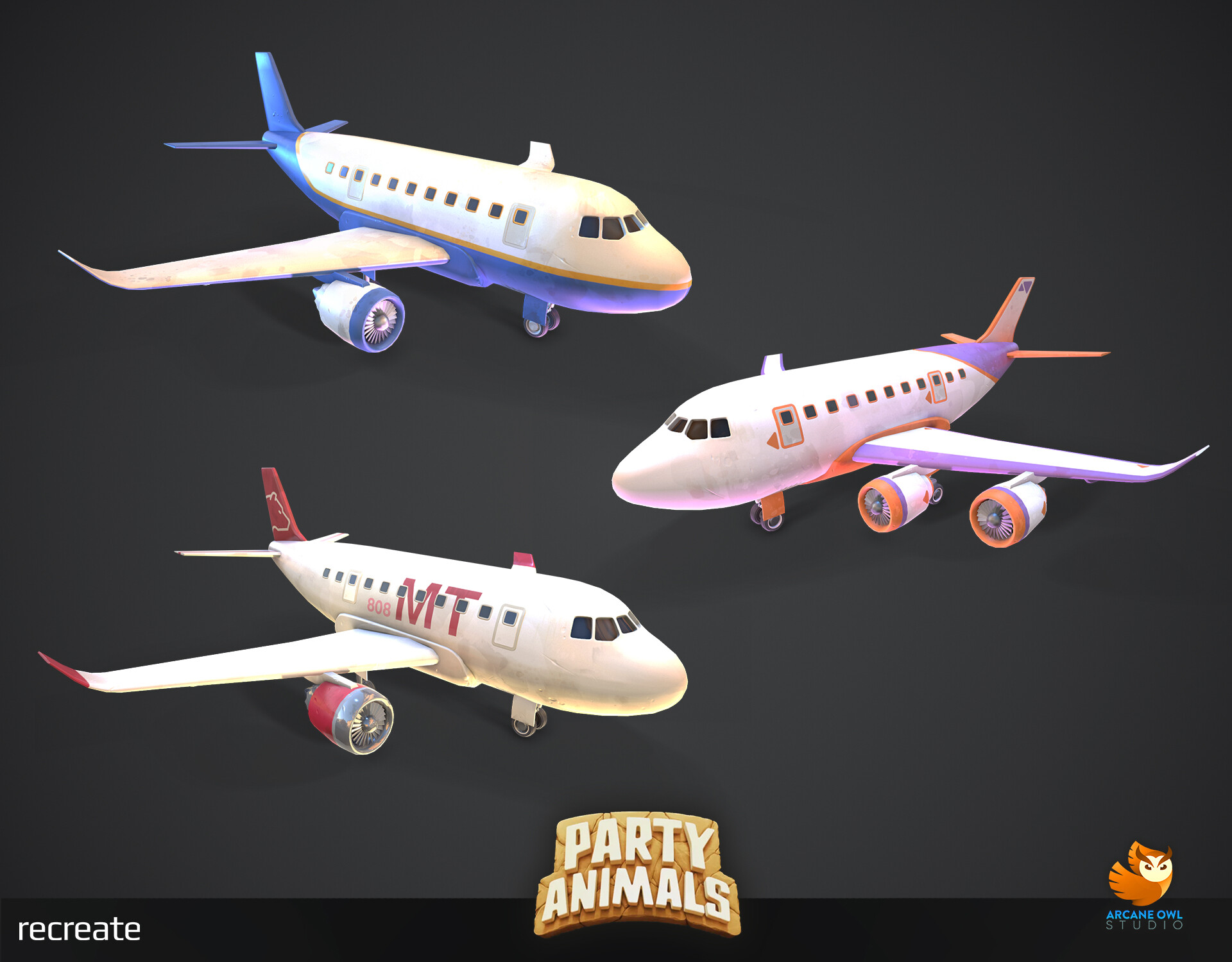 Arcane Owl Studio - Party Animals - Luggage Chaos:Props