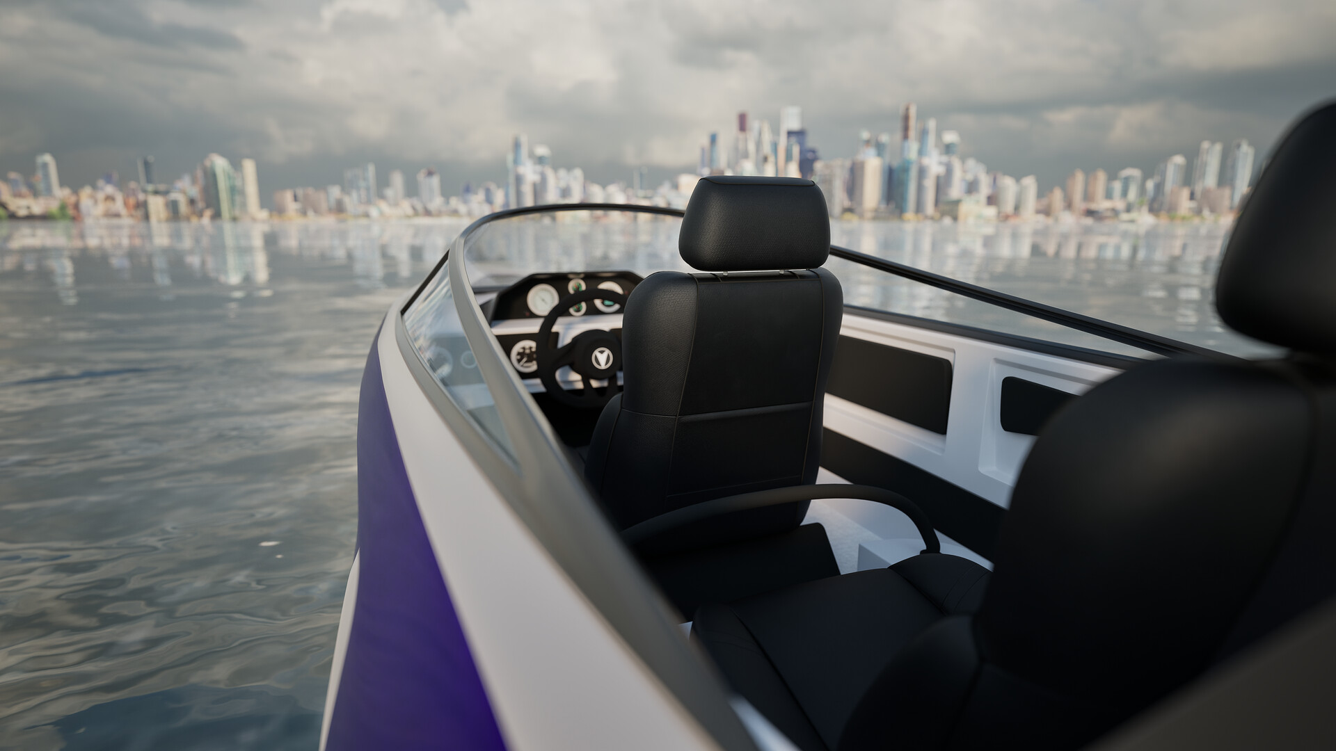 ArtStation - A speed Boat