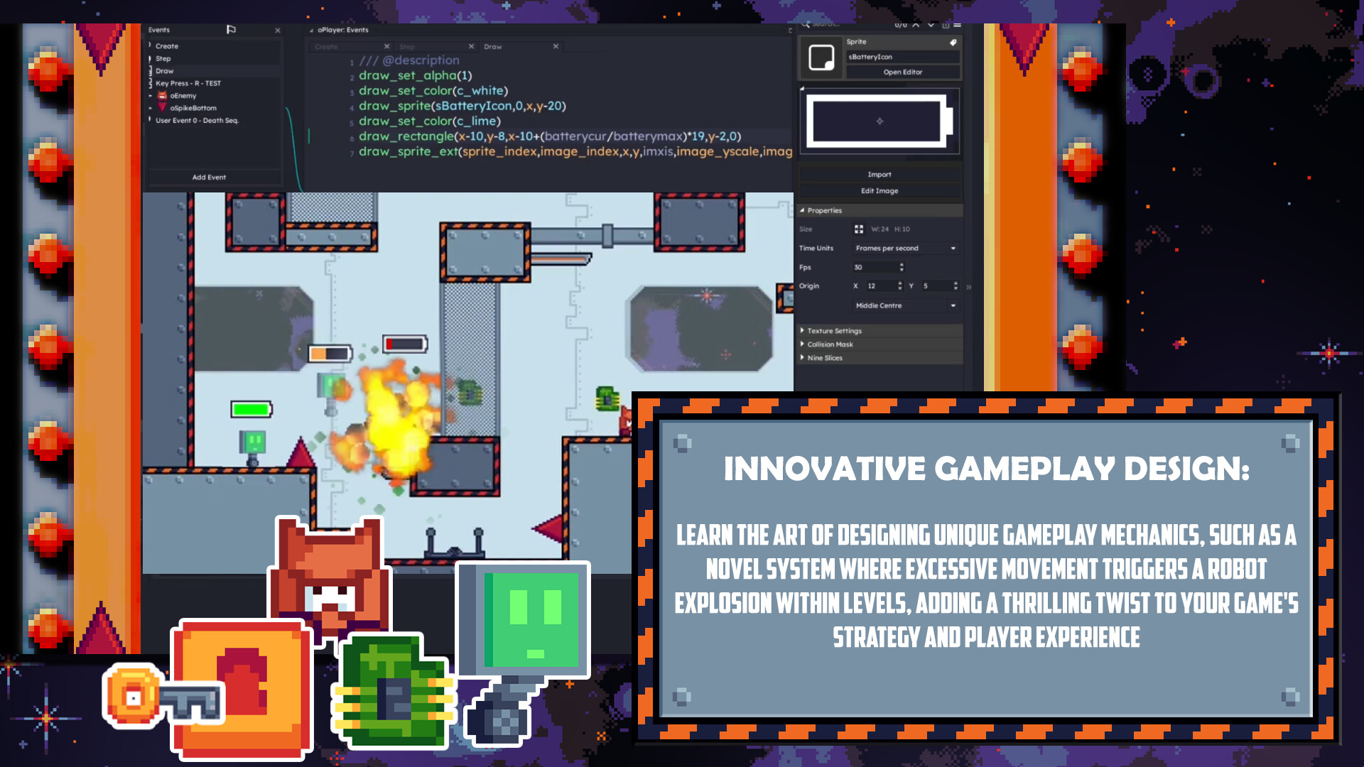 3D Tudor - GameMaker 2D Platformer Workshop