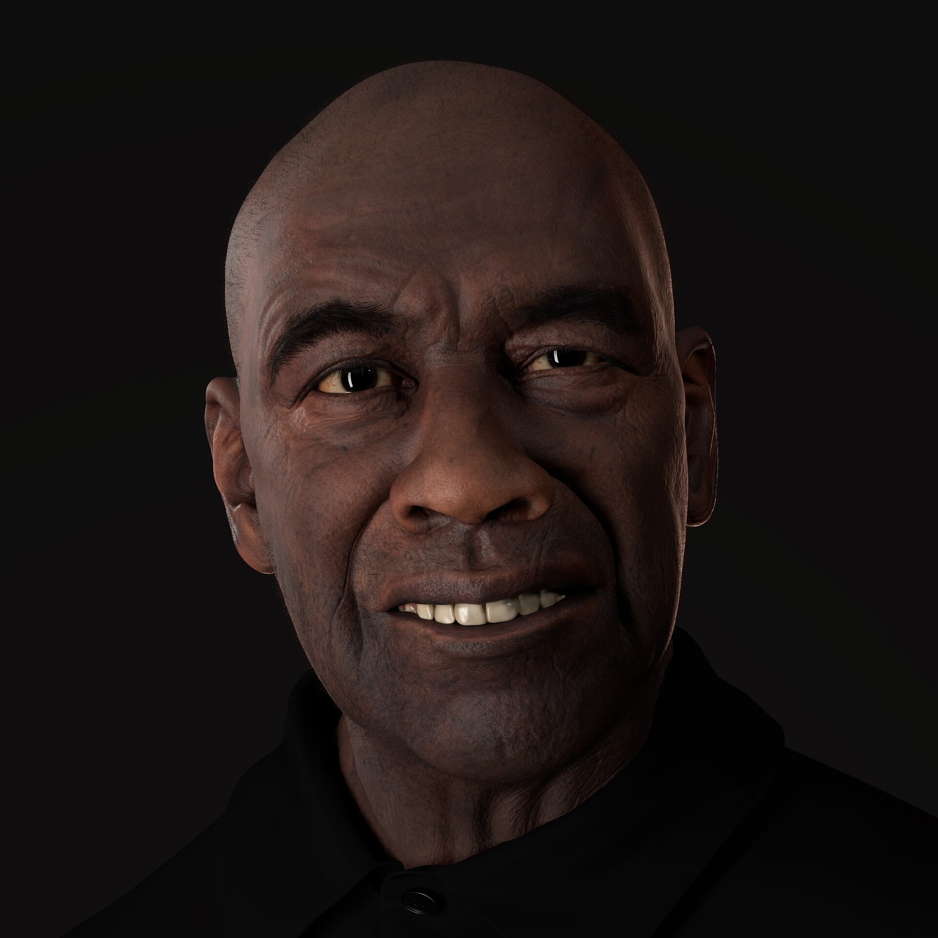 ArtStation - Denzel Washington _ Likeness _ The Equalizer 3