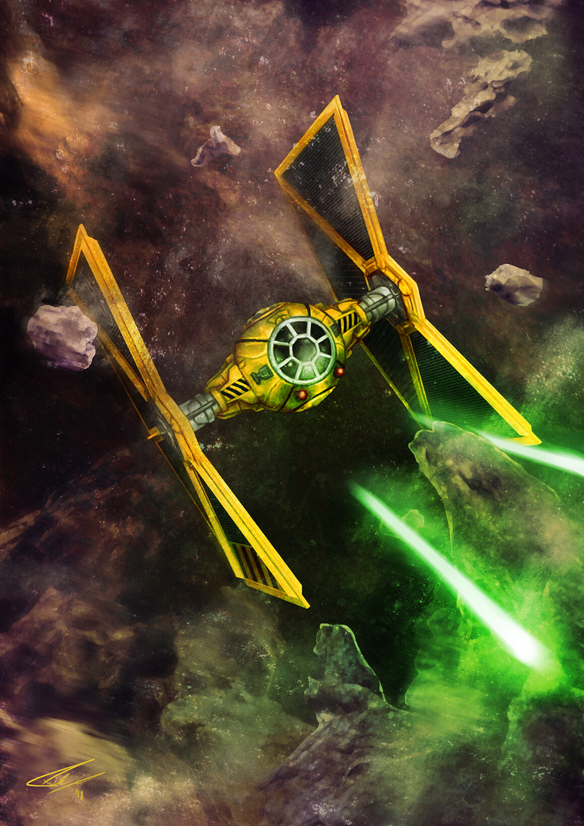 ArtStation - Mining Guild TIE