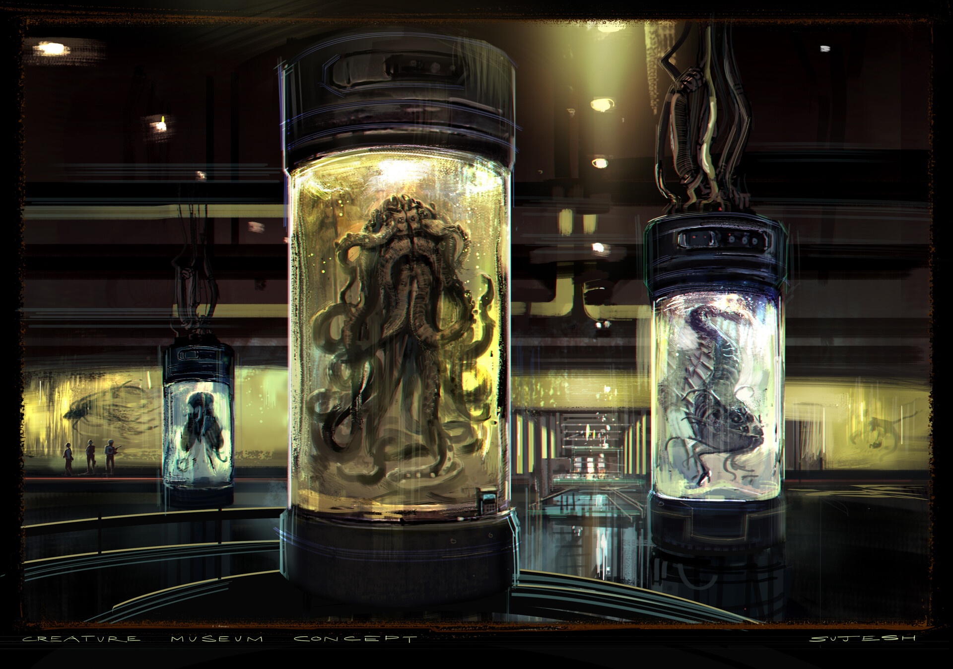 ArtStation - Creature Museum/ Lab