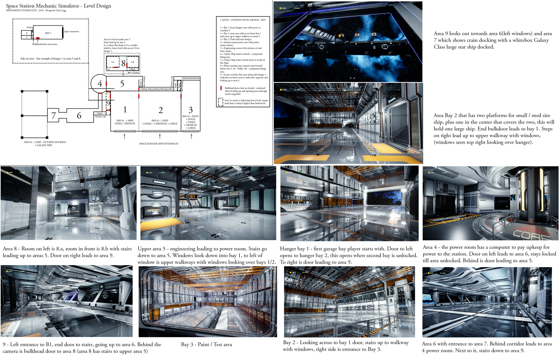 ArtStation - Level Design Project: Space Station (Unreal 4)