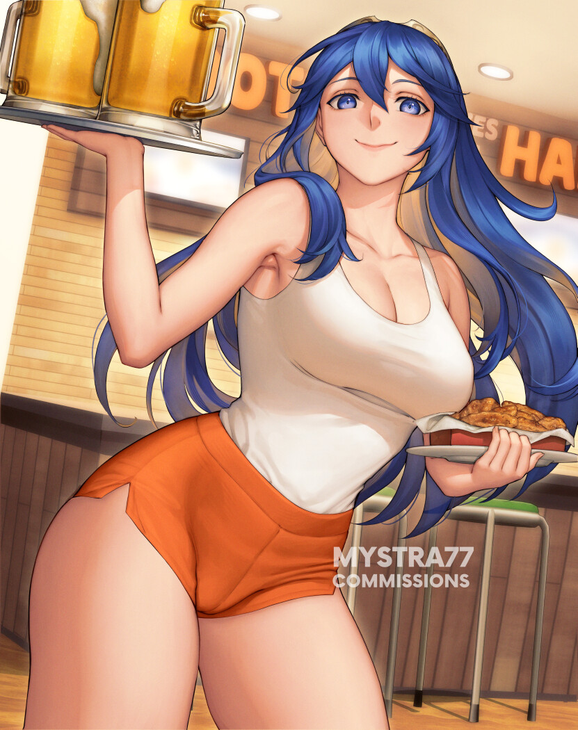 ArtStation - Waitress Lucina [Commission]
