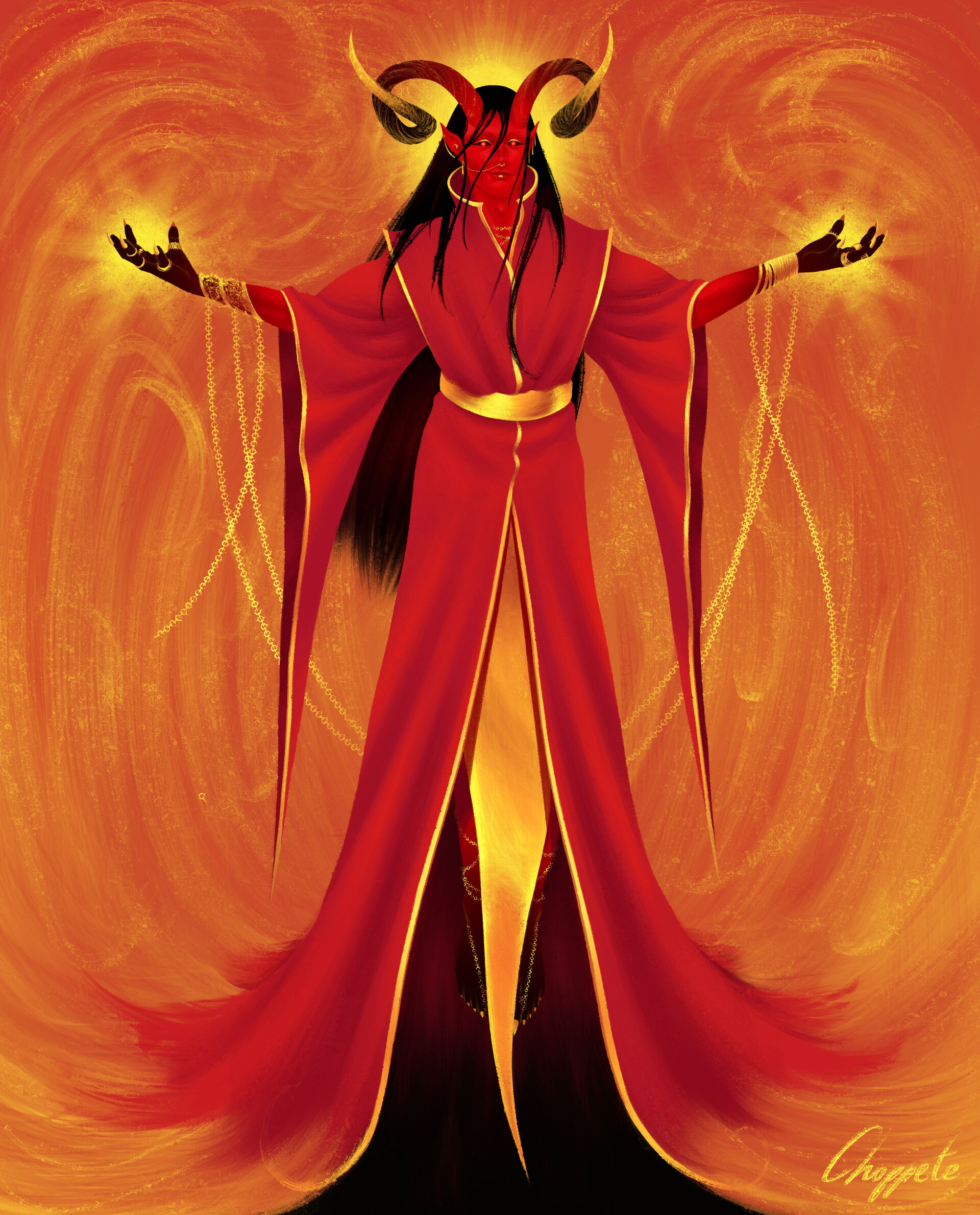 ArtStation - Asmodeus, Lord of the Nine Hells