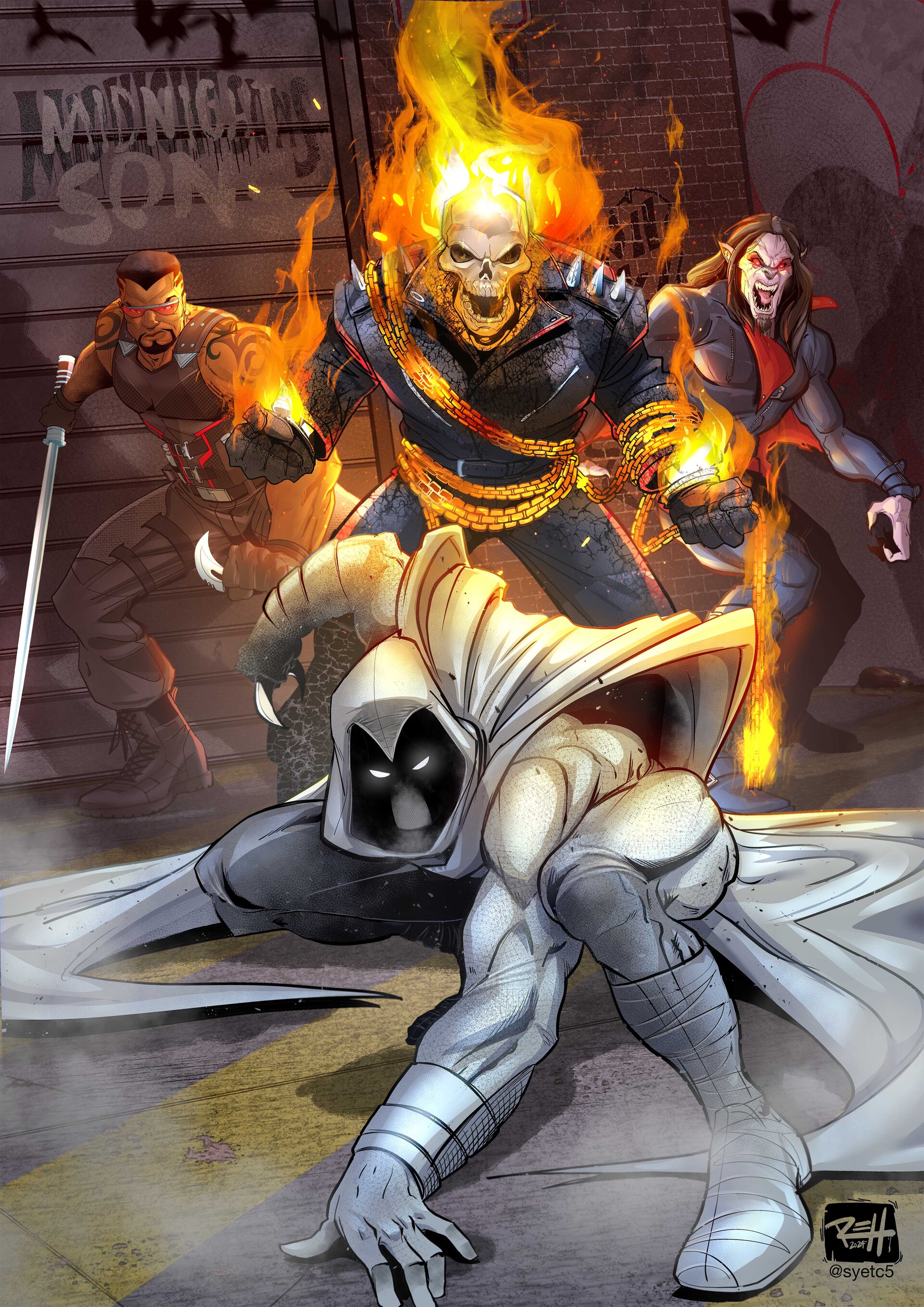 ArtStation - Midnight Sons