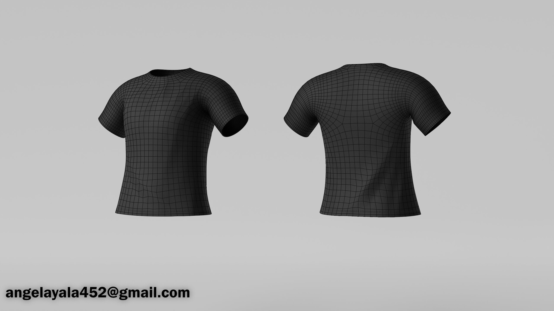 Angel Ayala - T-Shirt for VR Character