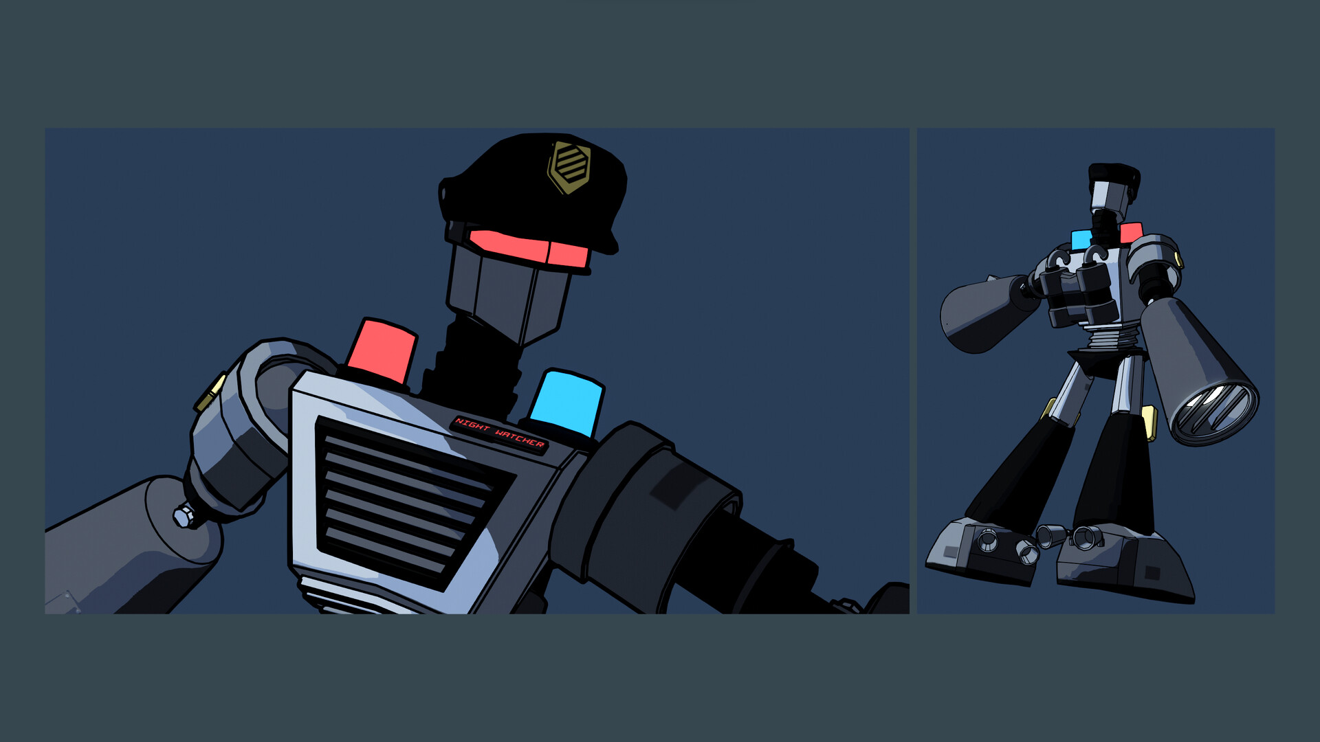 Elisa Kouhana - Night Watcher: character (concept + 3D) inspired by ...