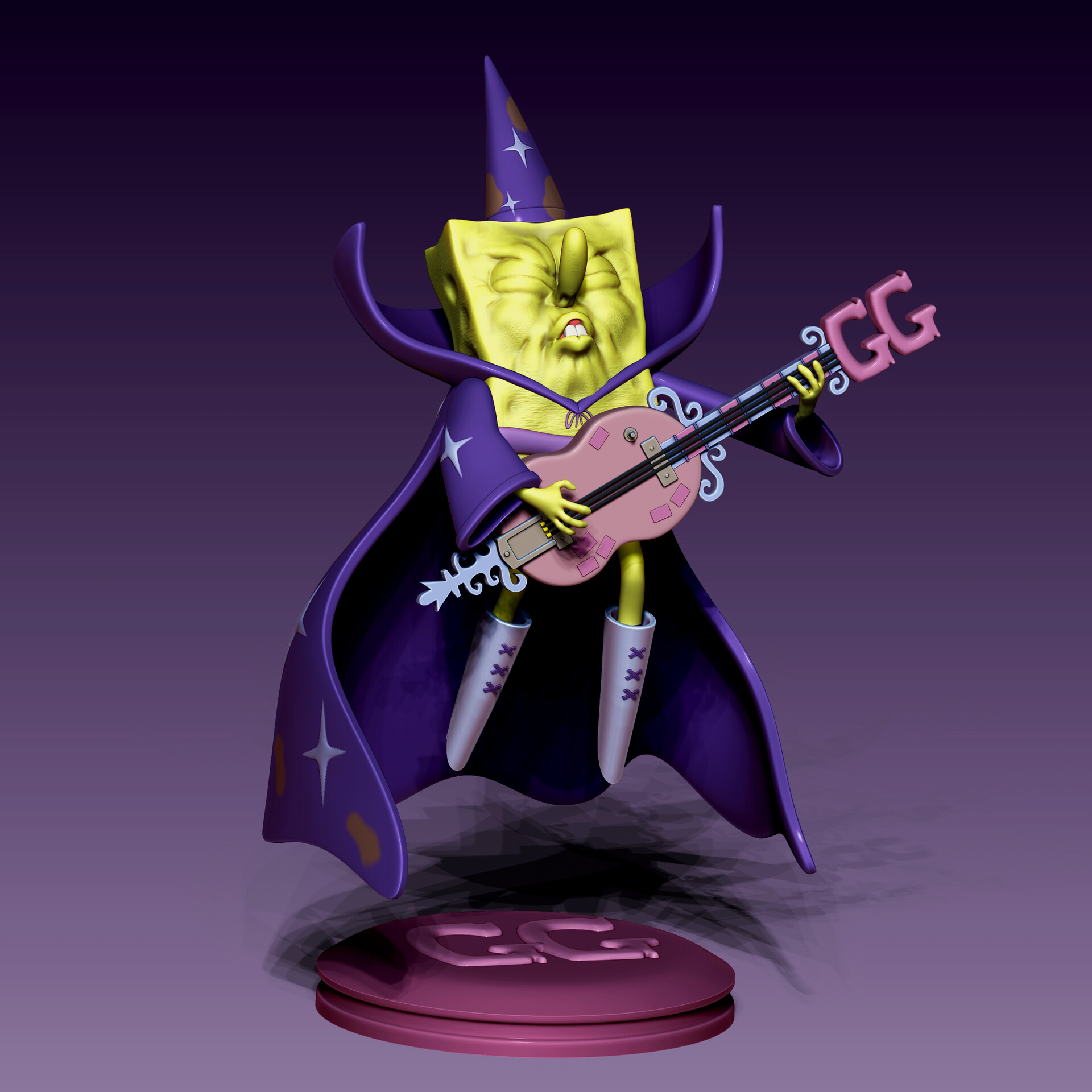 ArtStation - SpongeBob SquarePants Goofy Goober for 3D printing