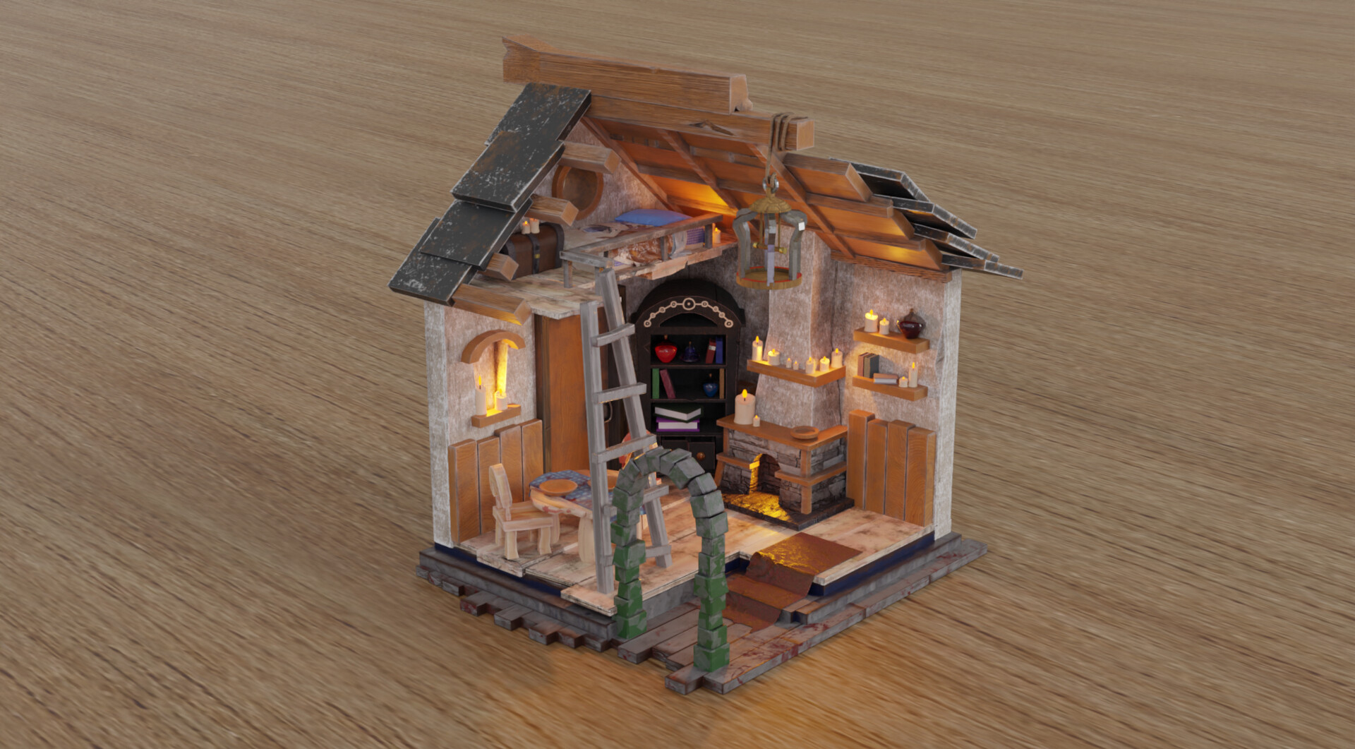 ArtStation - Cottage