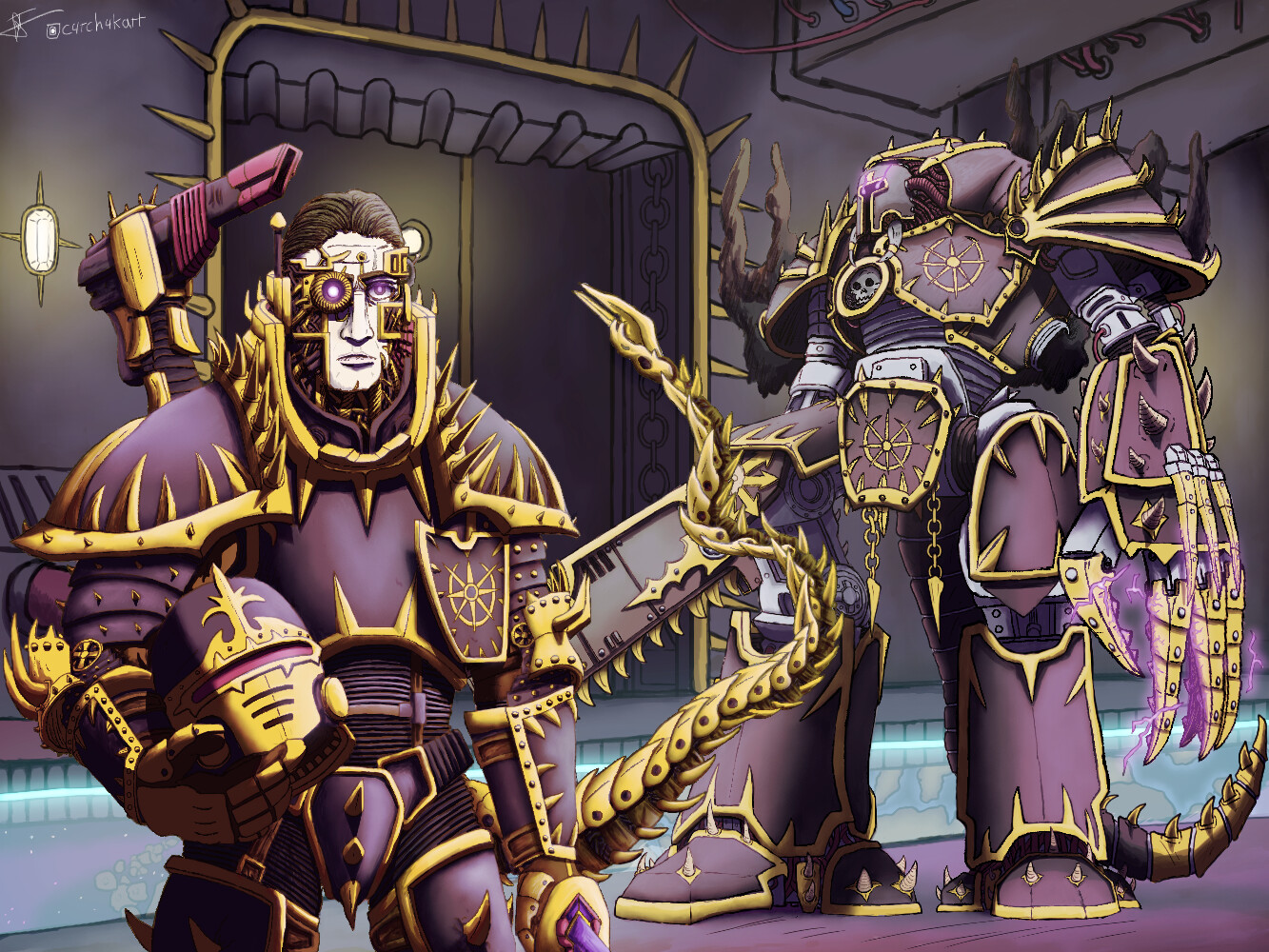 ArtStation - Elyas Van Worgen, Knight Rampager of House Van Wargen