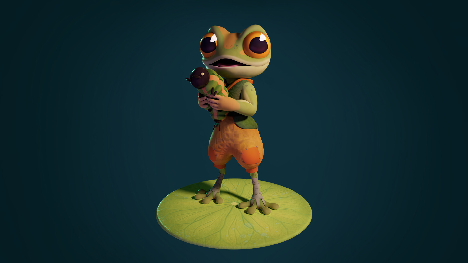ArtStation - Sunny Frog