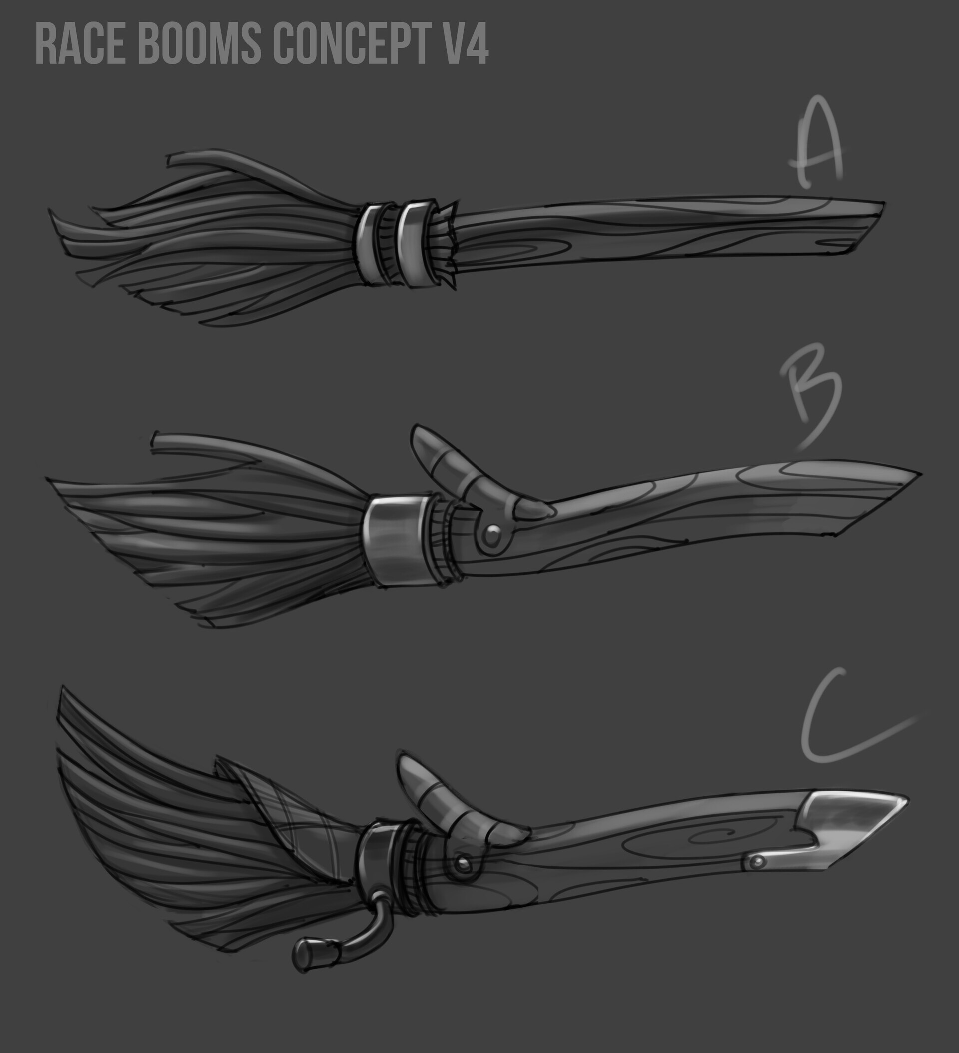 Tim Kaminski - Broom Race