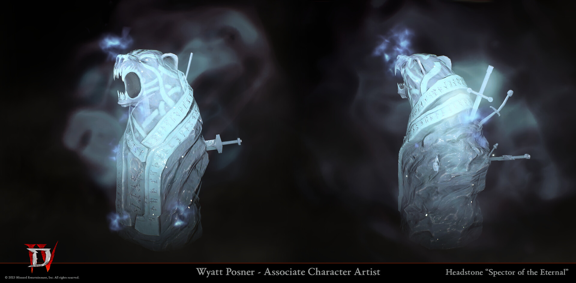 Wyatt Posner: Video Game Artist - Diablo IV - "Specter of the Eternal ...