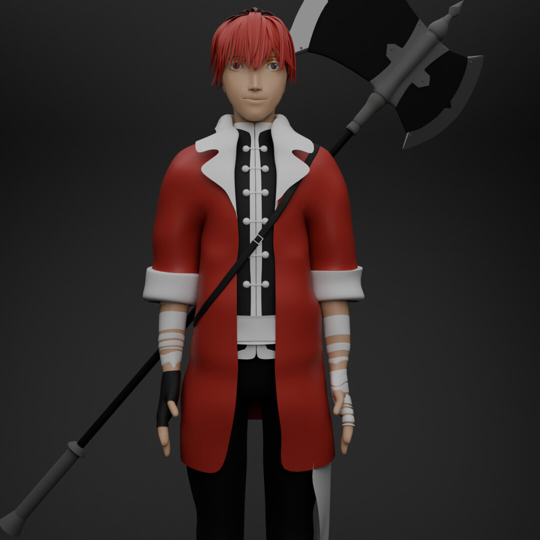 ArtStation - Stark from Frieren Beyond Journey's End