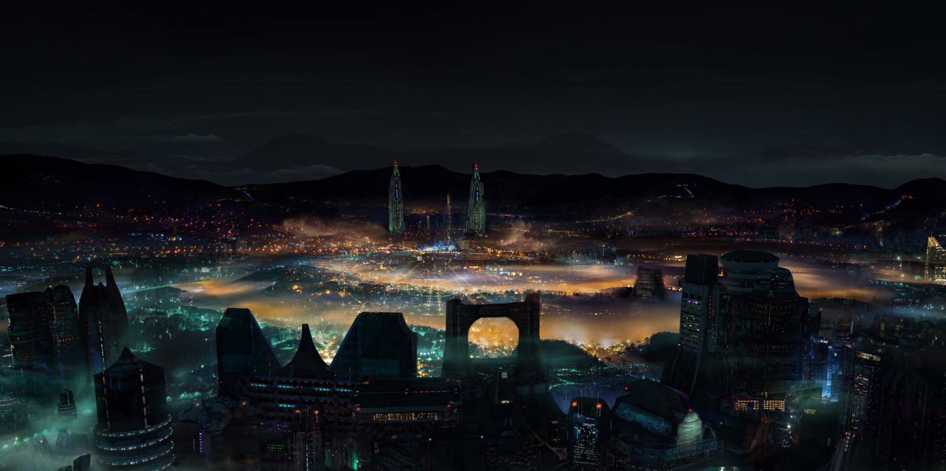 ArtStation - Alien City balcony