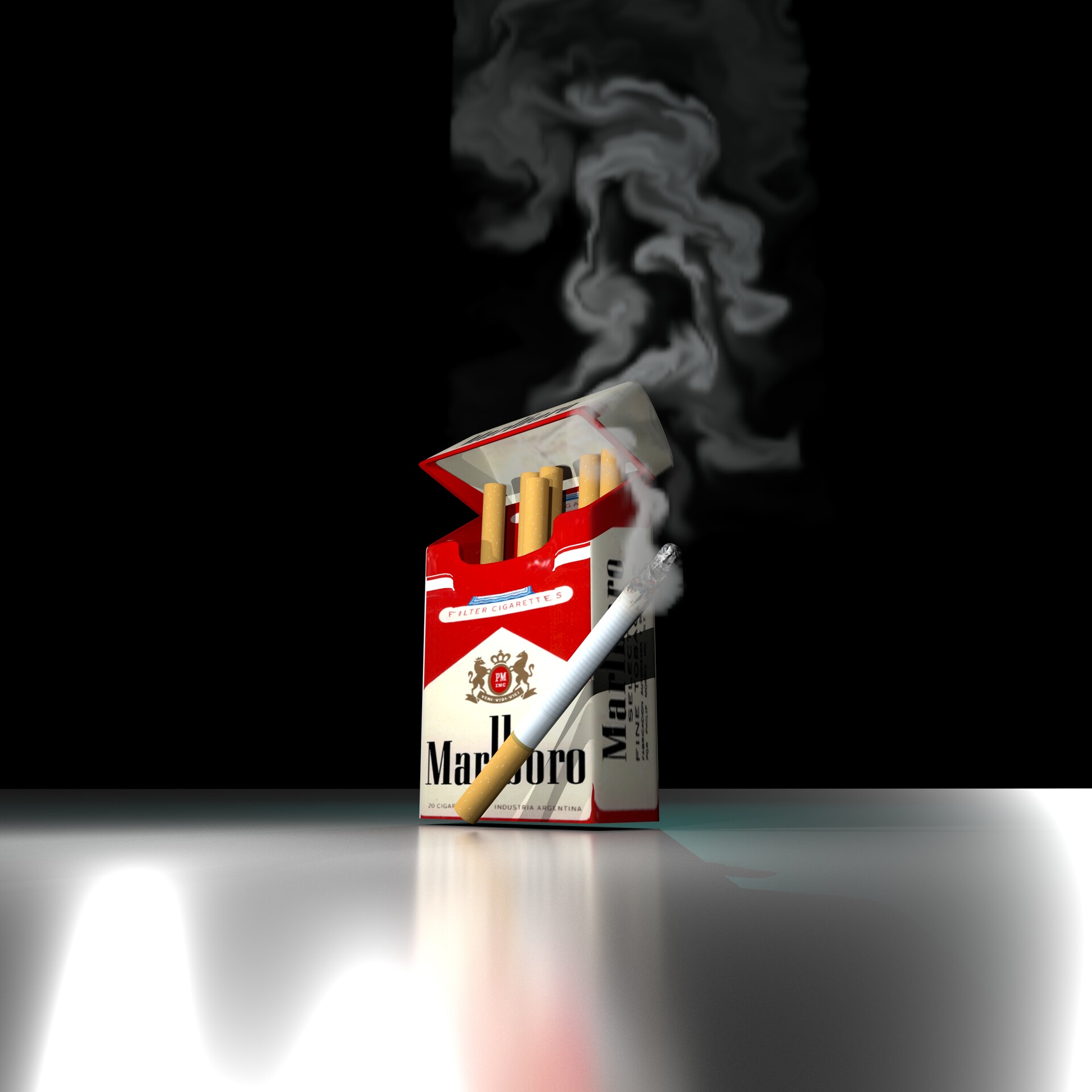 cigarette wallpaper 3d