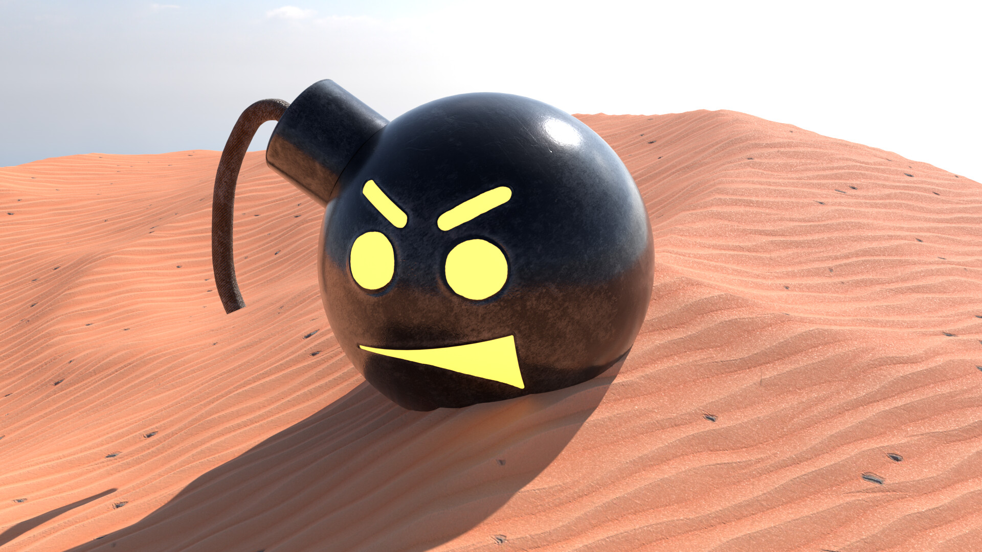 ArtStation - Serious Sam bomb