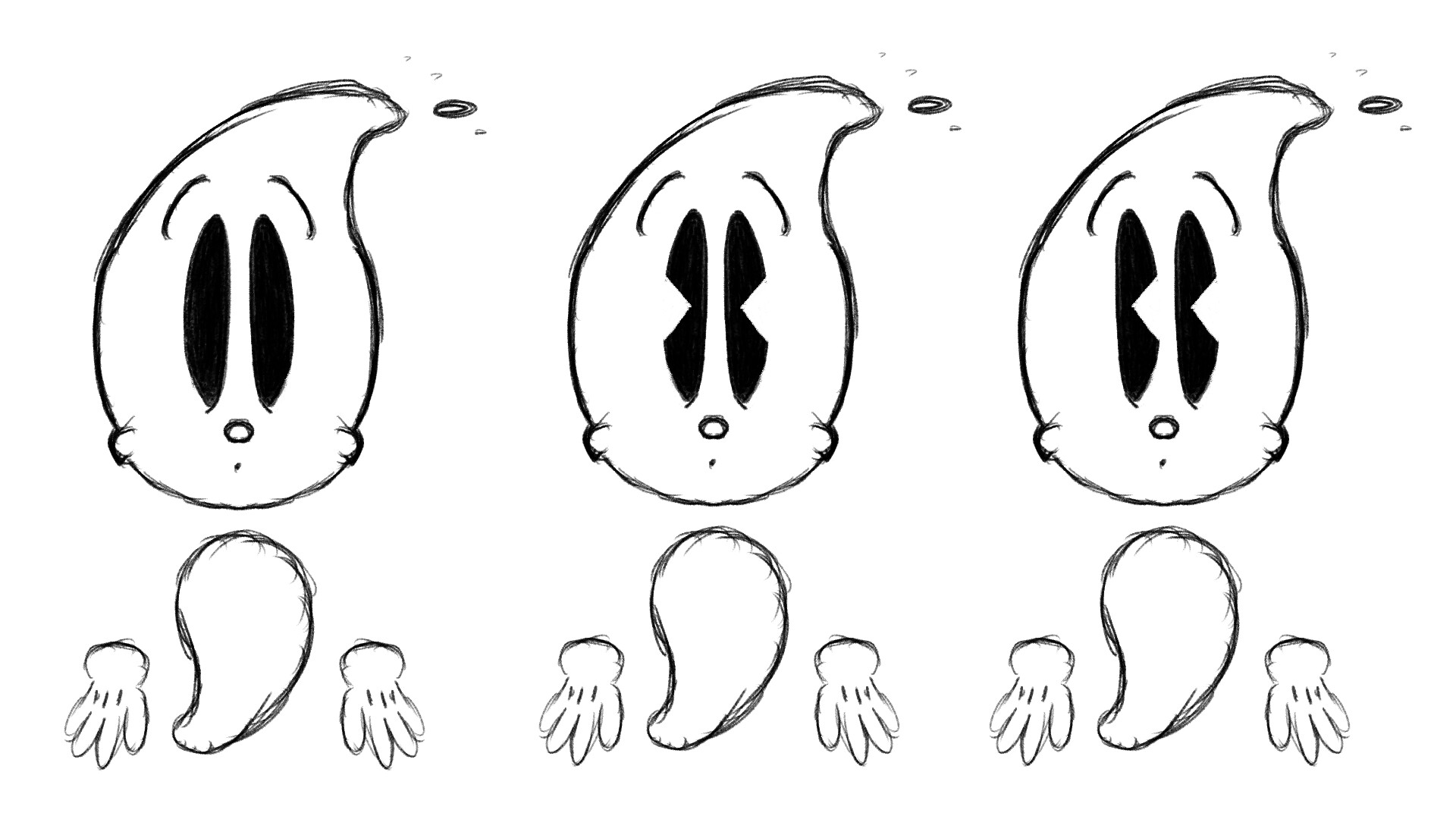 ArtStation - Ghost Character Design