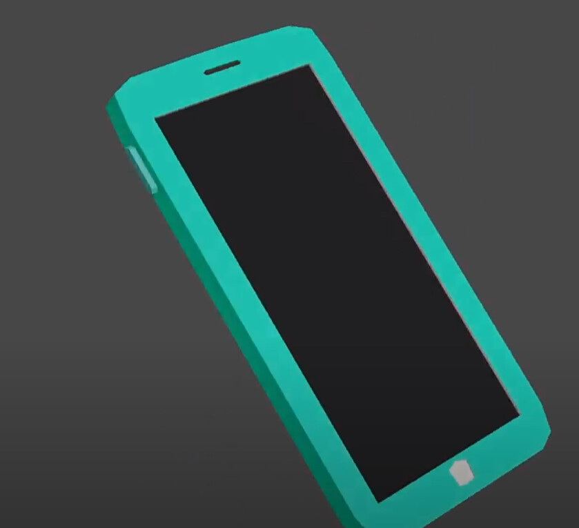 ArtStation - Phone prop 3D model