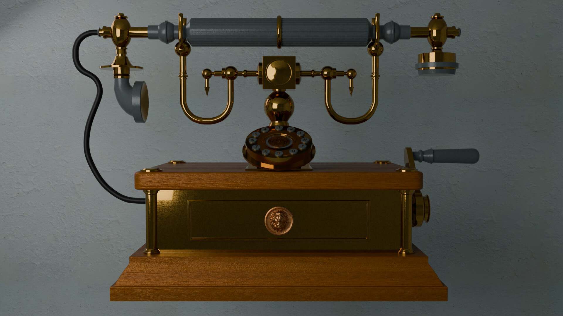 ArtStation - Dialing into History with this 3D model of an Ancient ...