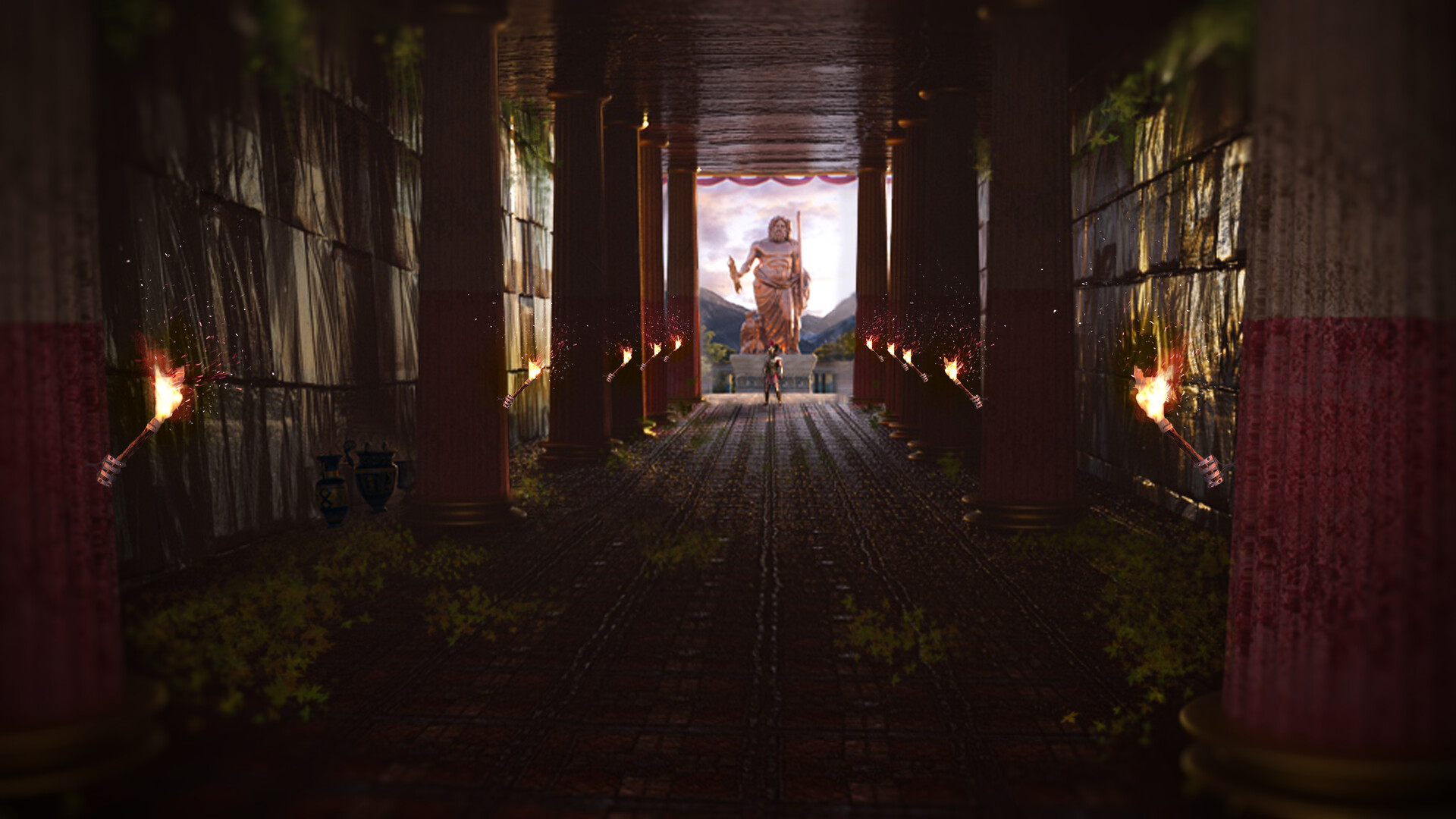 ArtStation - KEYFRAME ENVIRONEMENT ART USING 3D & 2D