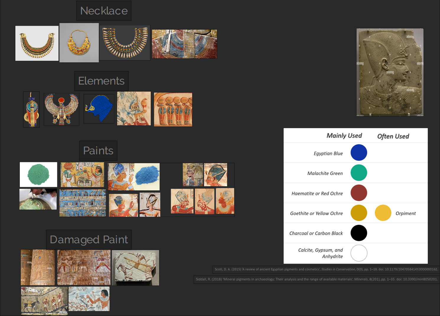 Rute Rebocho - Pharaoh Low Relief Reconstruction