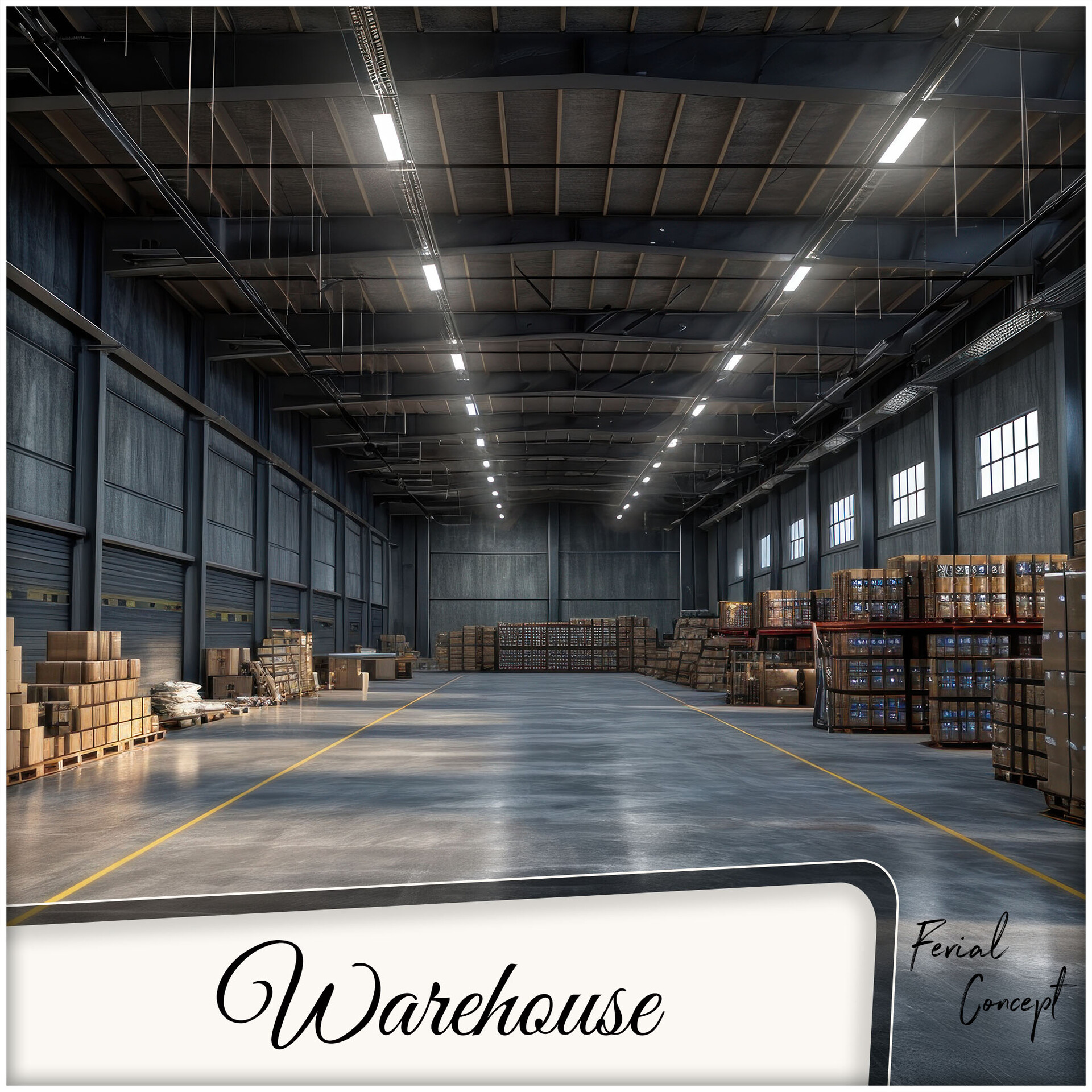 ArtStation - 🔹210 Warehouse Environment Concept Reference Image Pack v ...