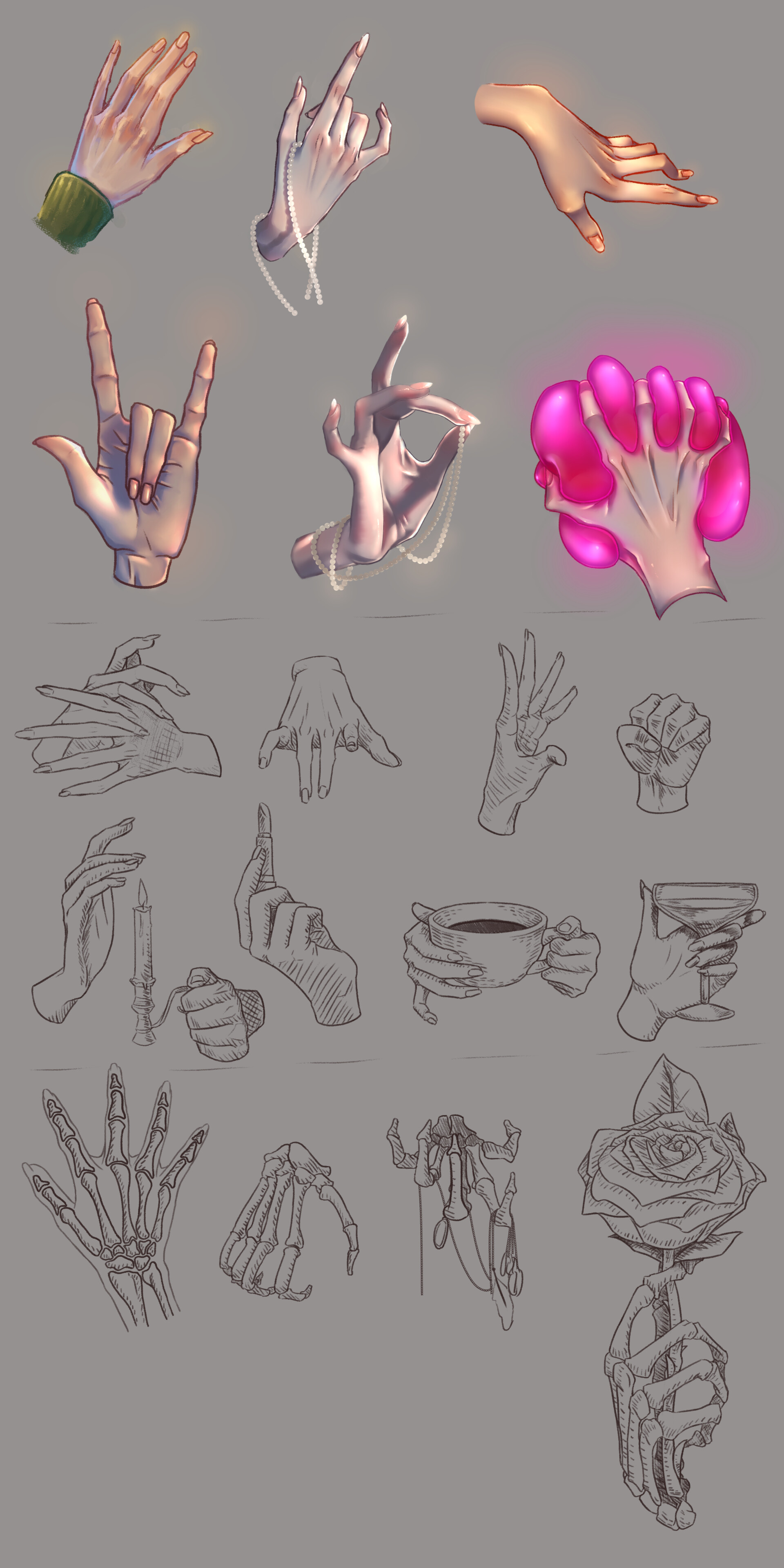 ArtStation - Hand Study