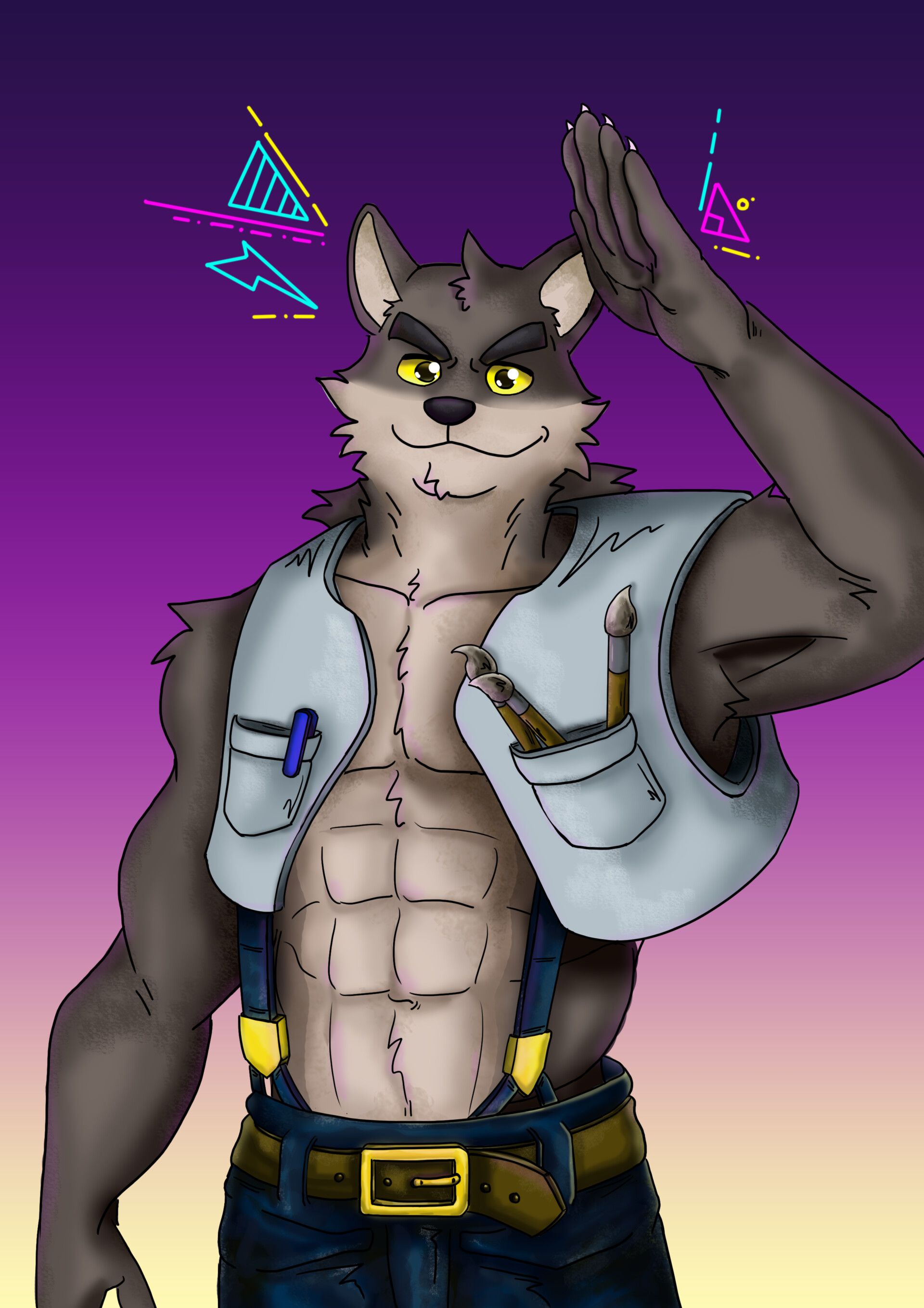 ArtStation - Character Render, Lycan The Werewolf (Other Profile Pic)