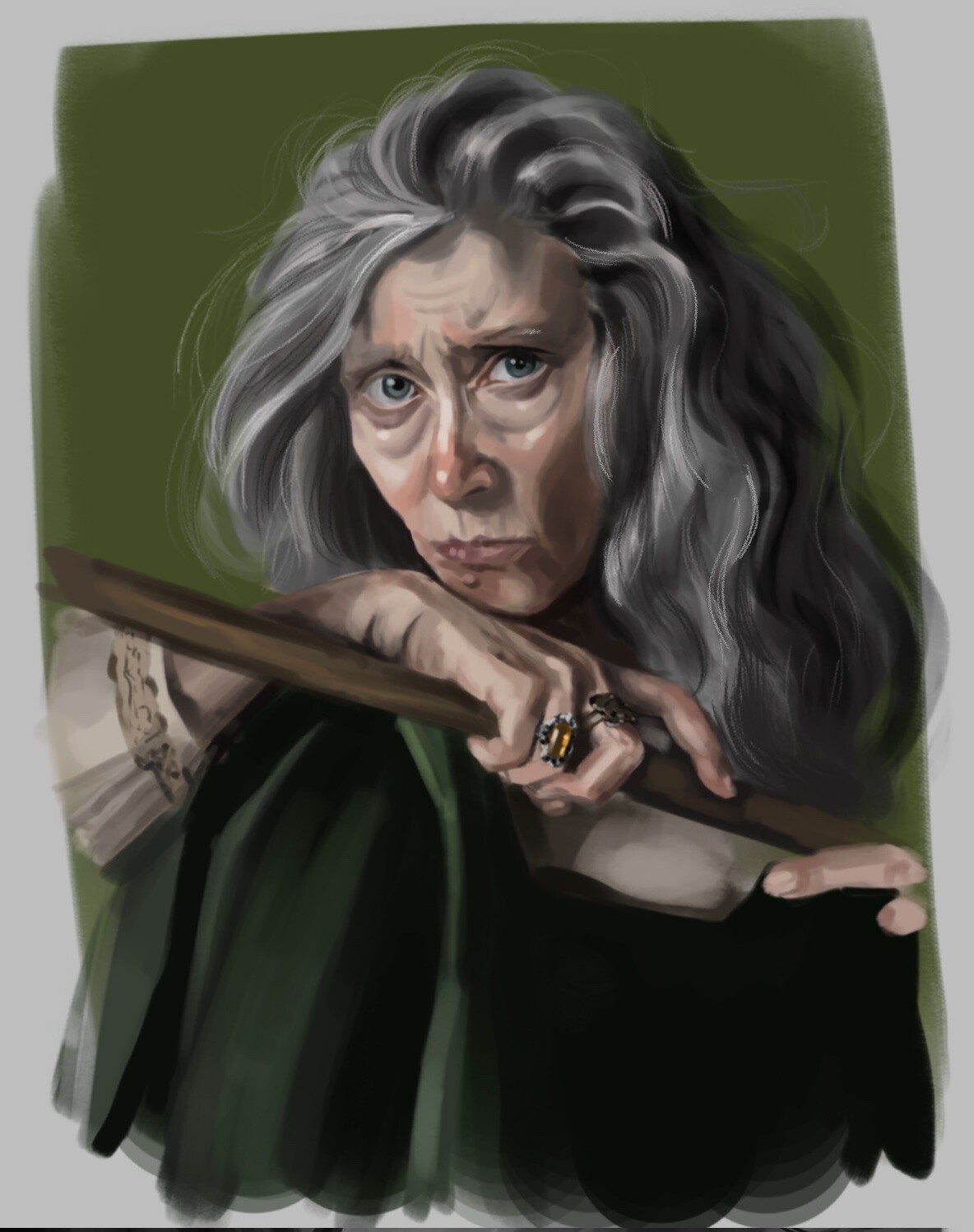 ArtStation - Old woman