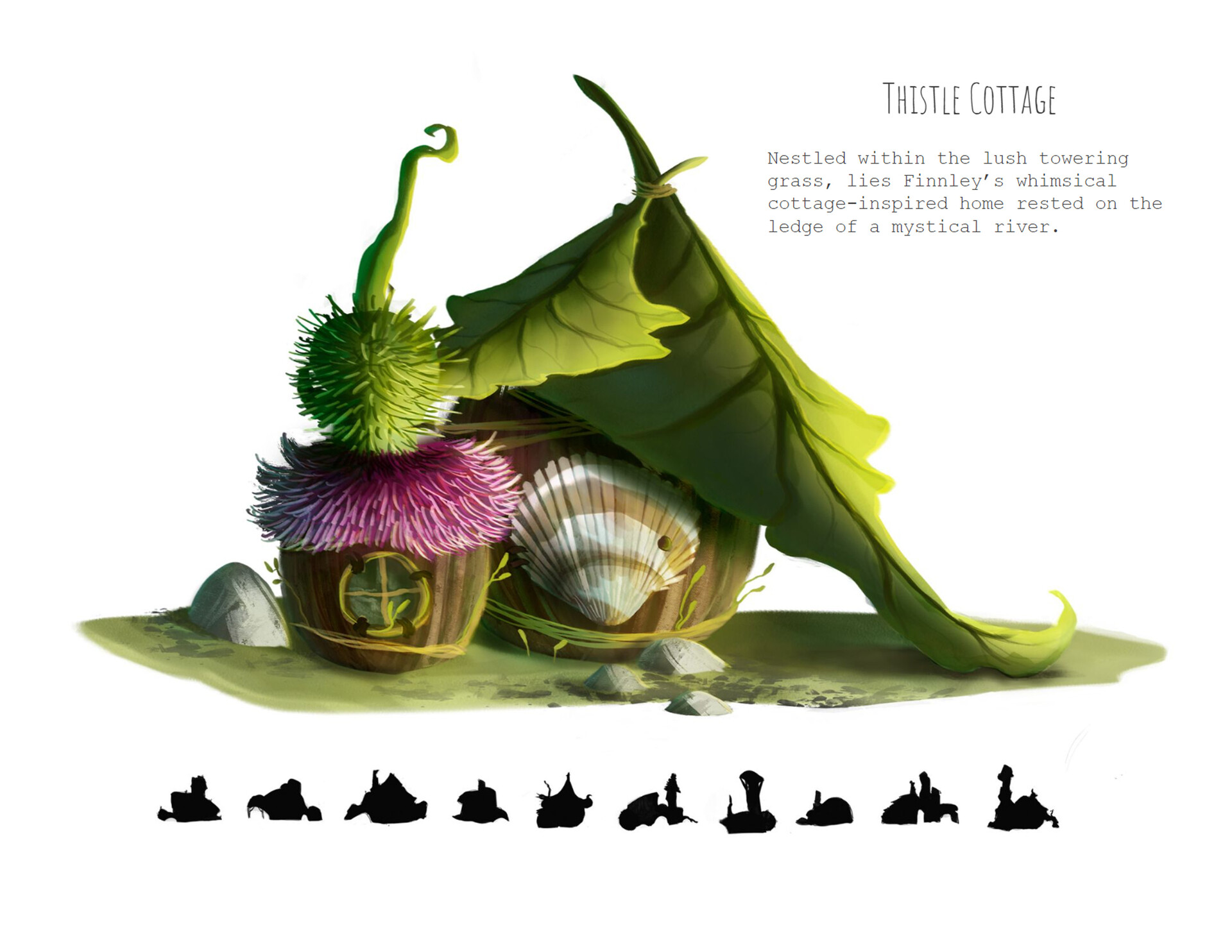 ArtStation - Thistle Cottage