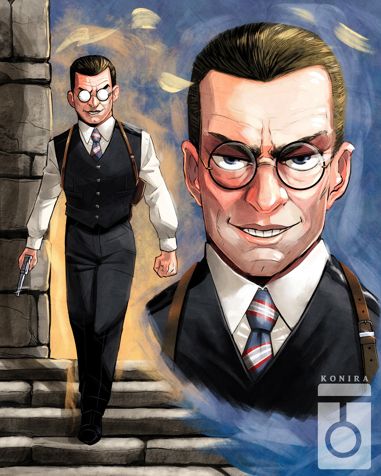 KoniraThax - Emmerich Voss - Character Showcase