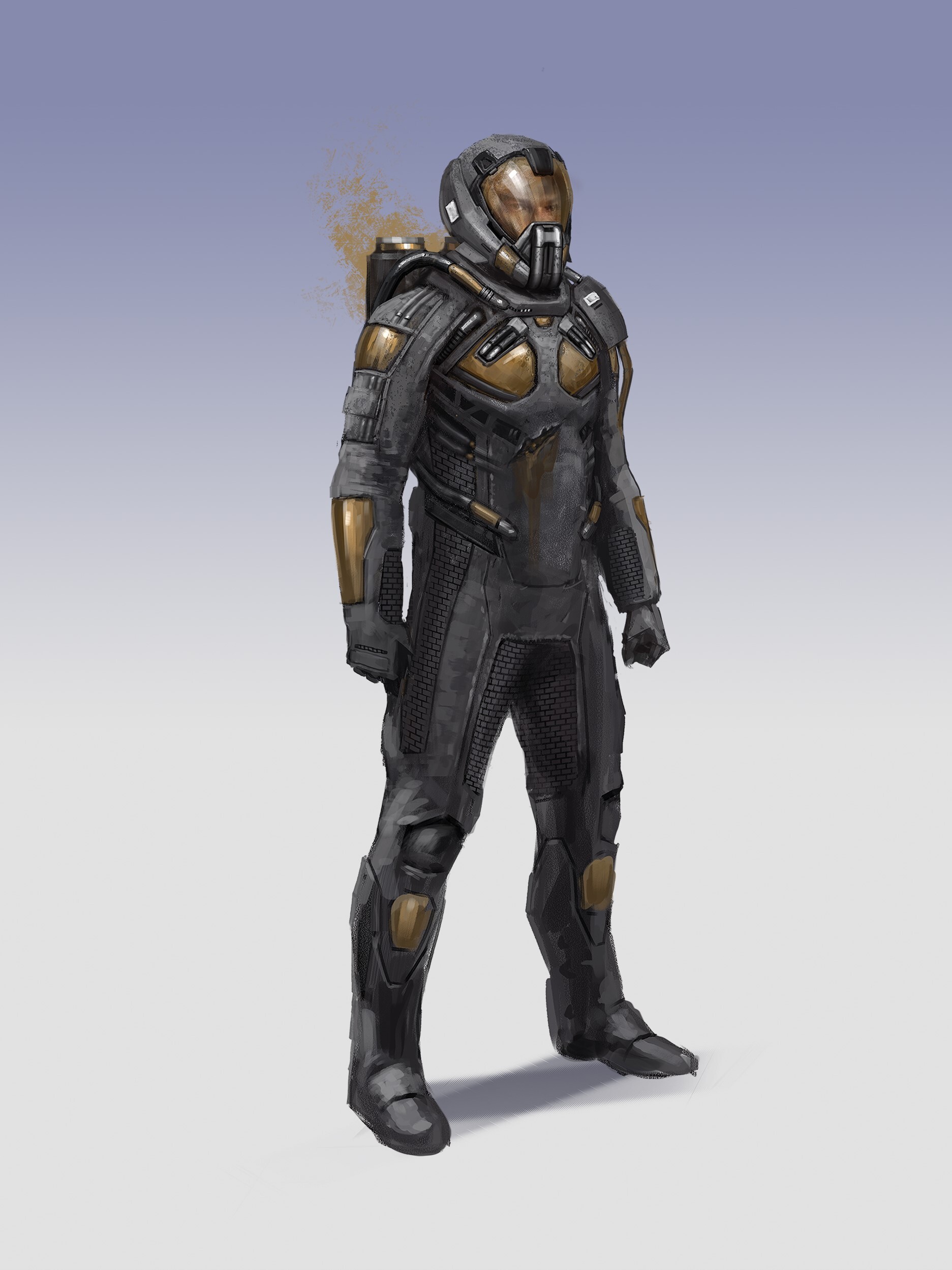 ArtStation - Liquid suit design