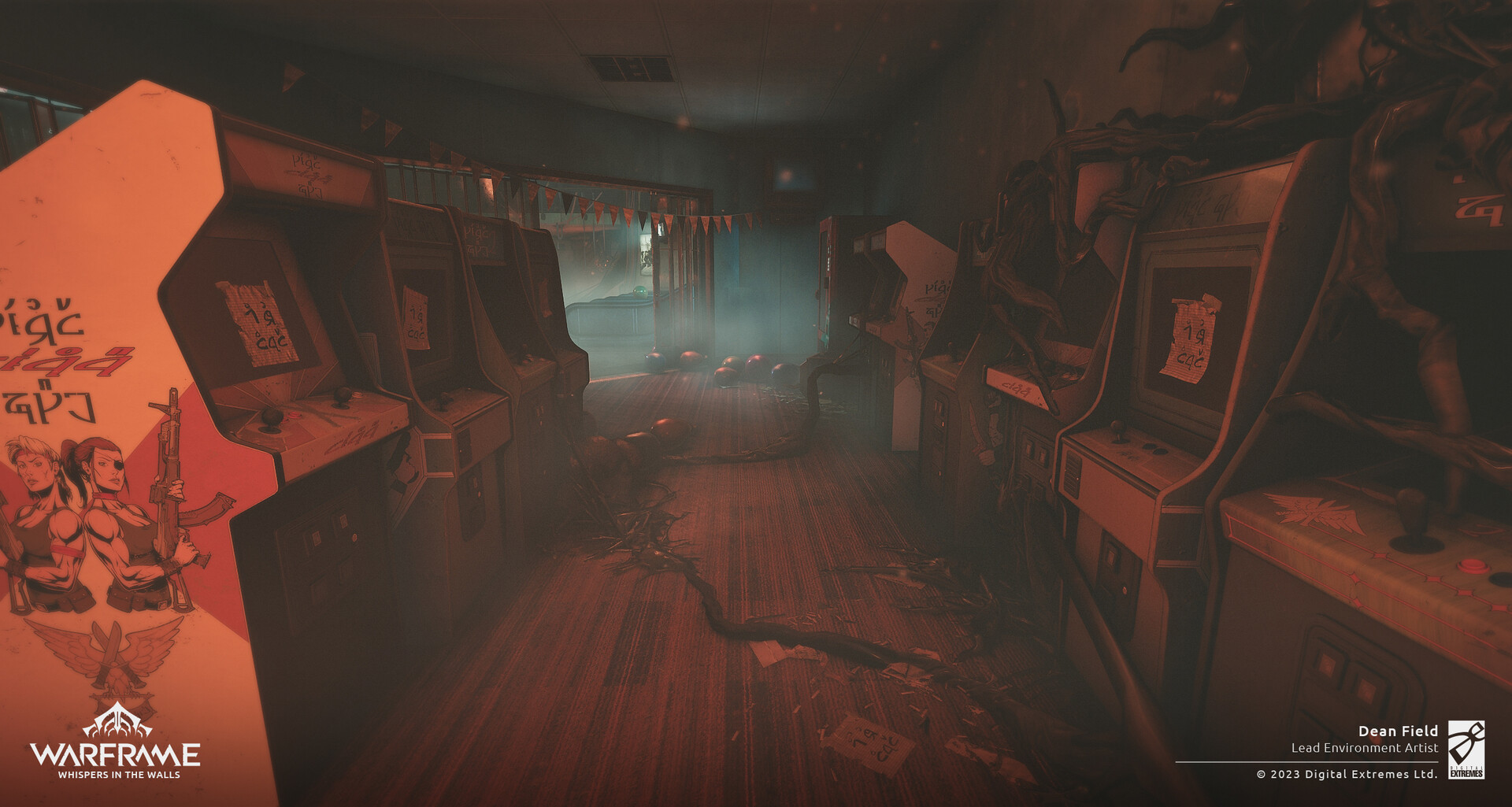 Dean Field - Warframe: Whispers In The Walls - Arcade Machines