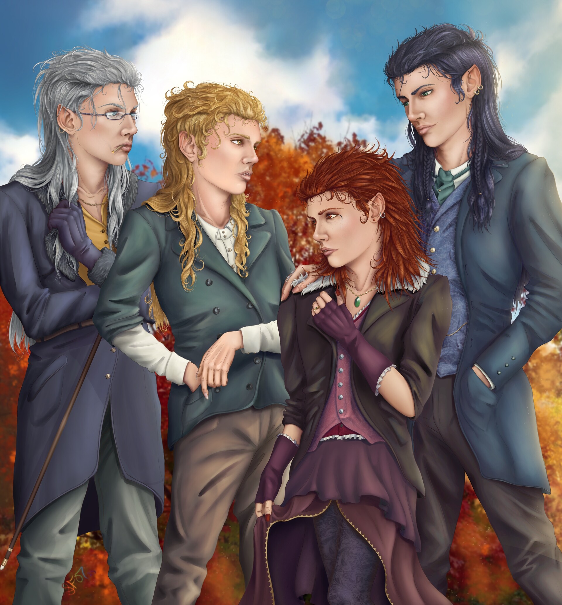 ArtStation - Group Portrait